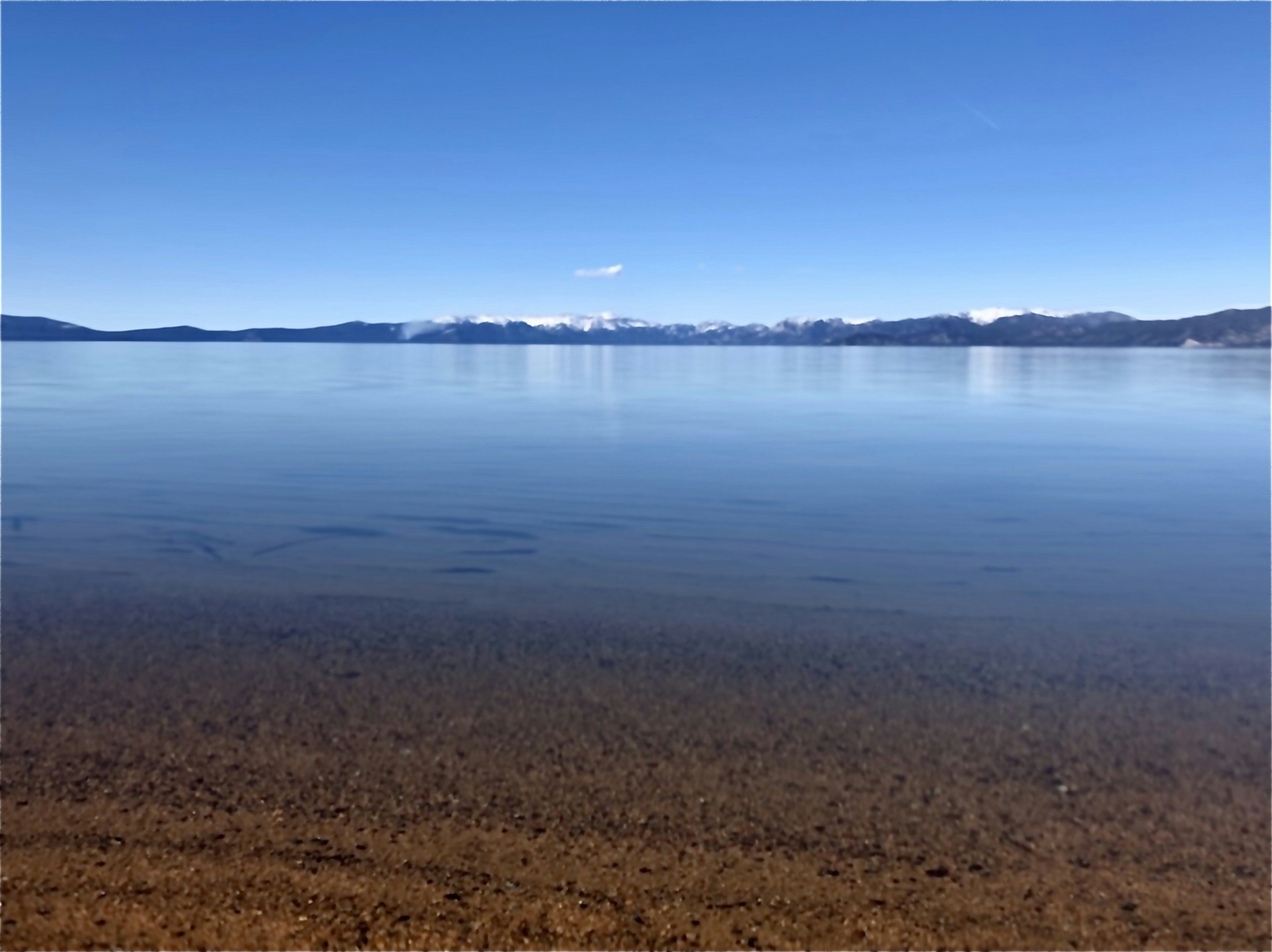 Calm morning! South Lake Tahoe