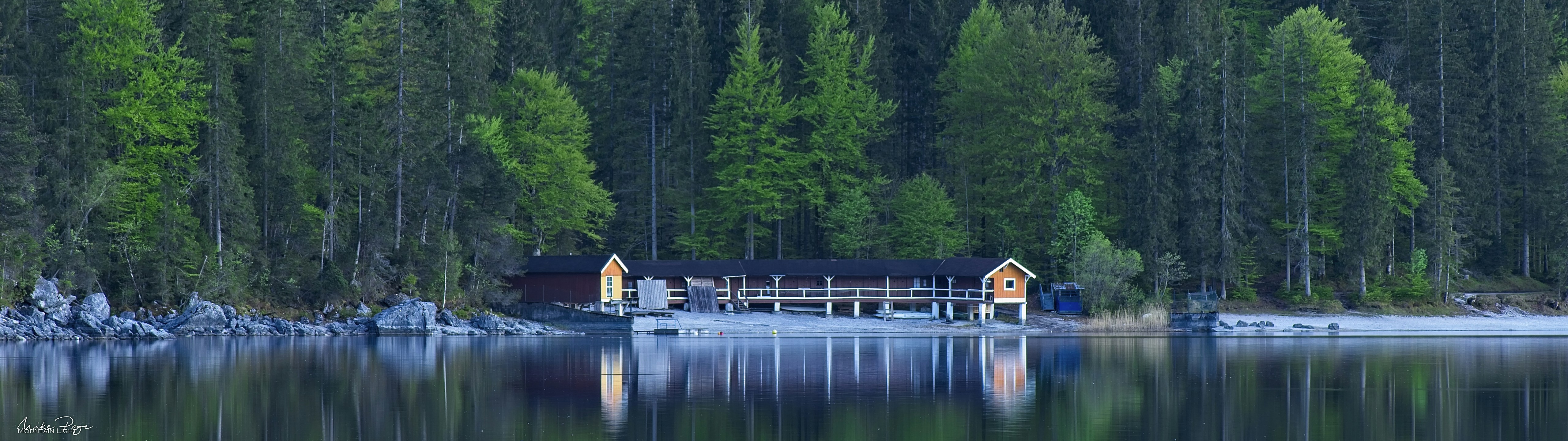 Reflections at the Eibsee