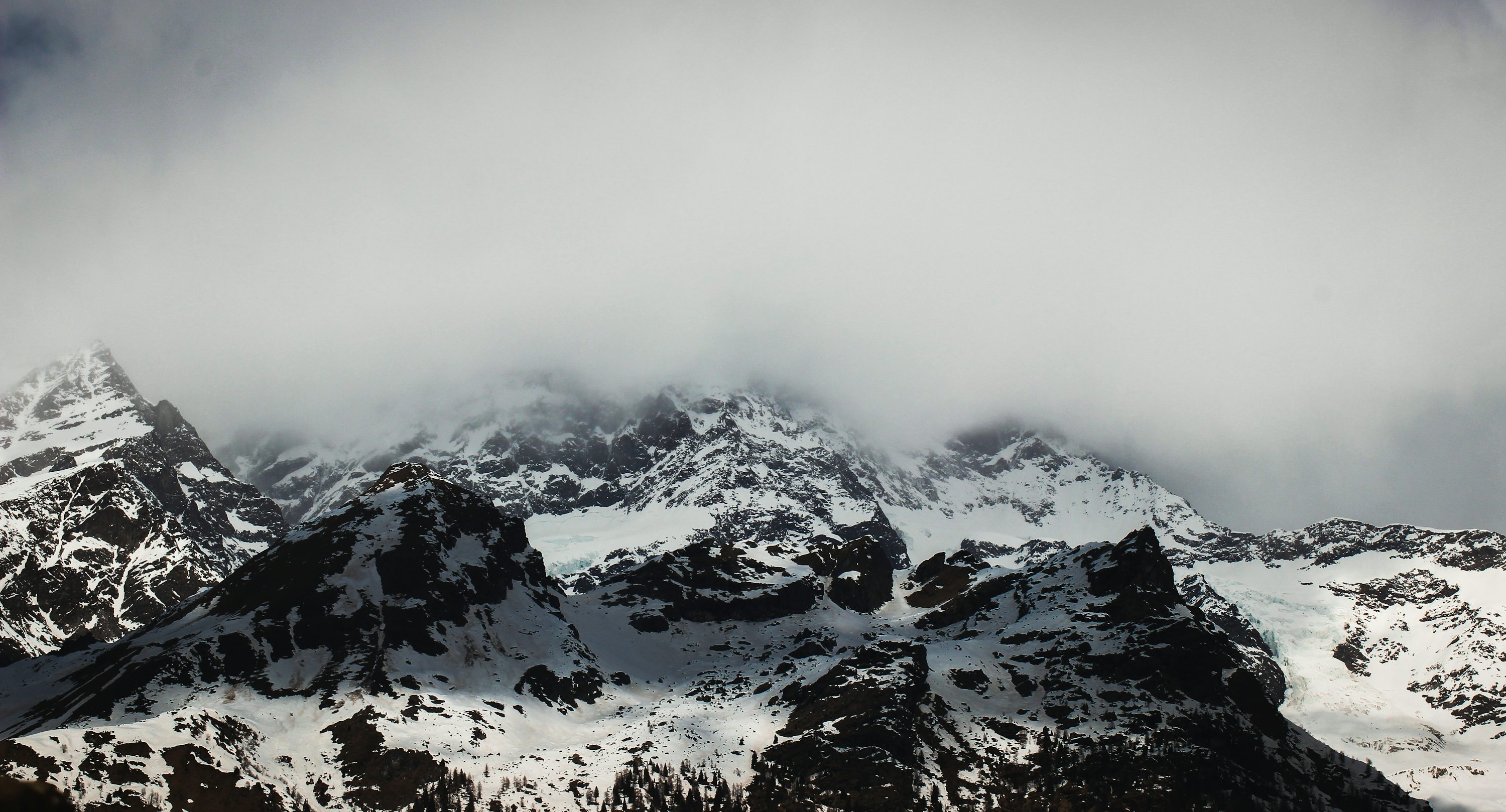 Snow covered mountain during daytime photo – Free Grey Image on Unsplash Snow covered mountain during daytime photo – Free Grey Image on Unsplash