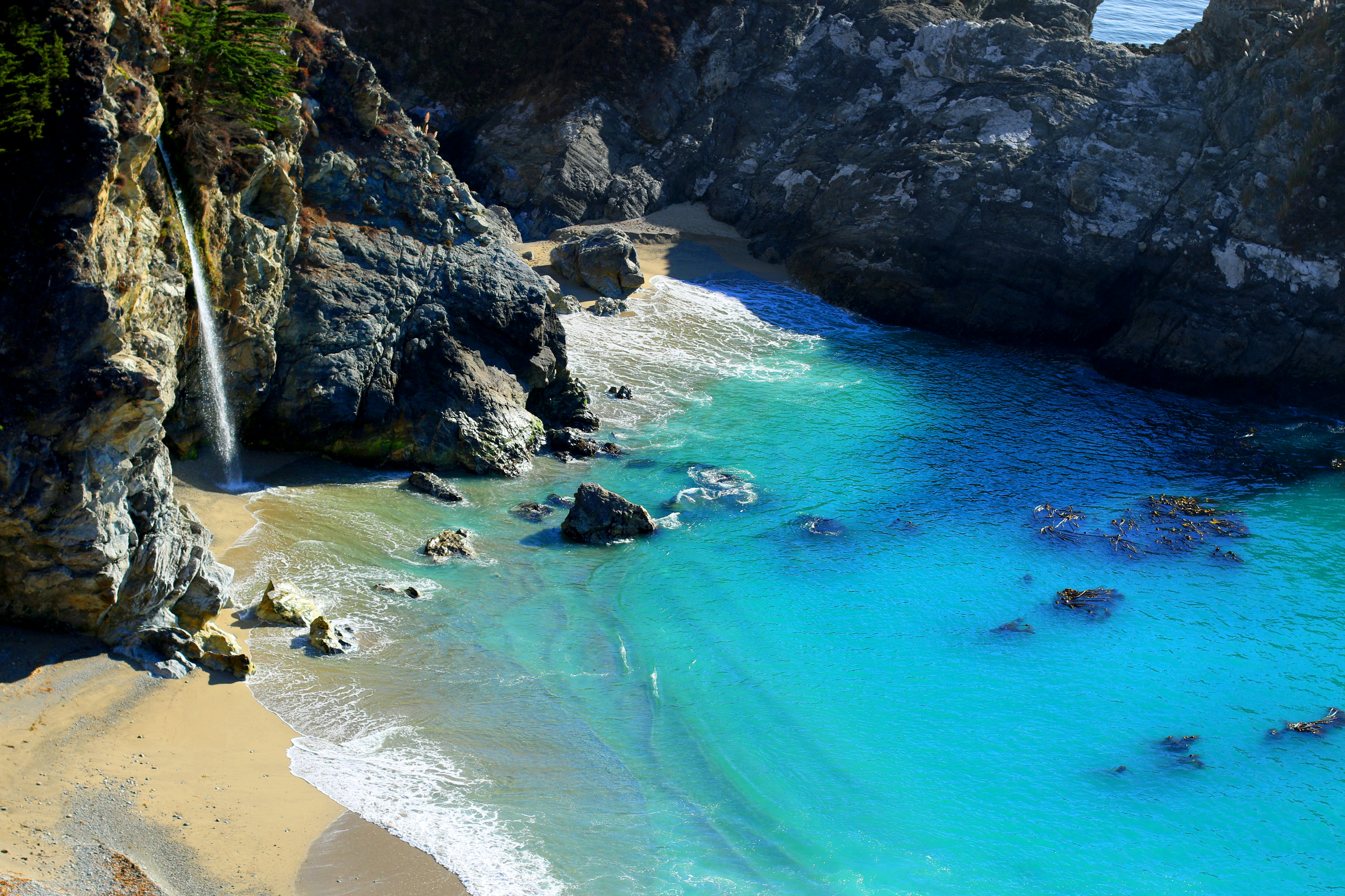 Big Sur, Ocean, Beach, Rock | people on beach during daytime