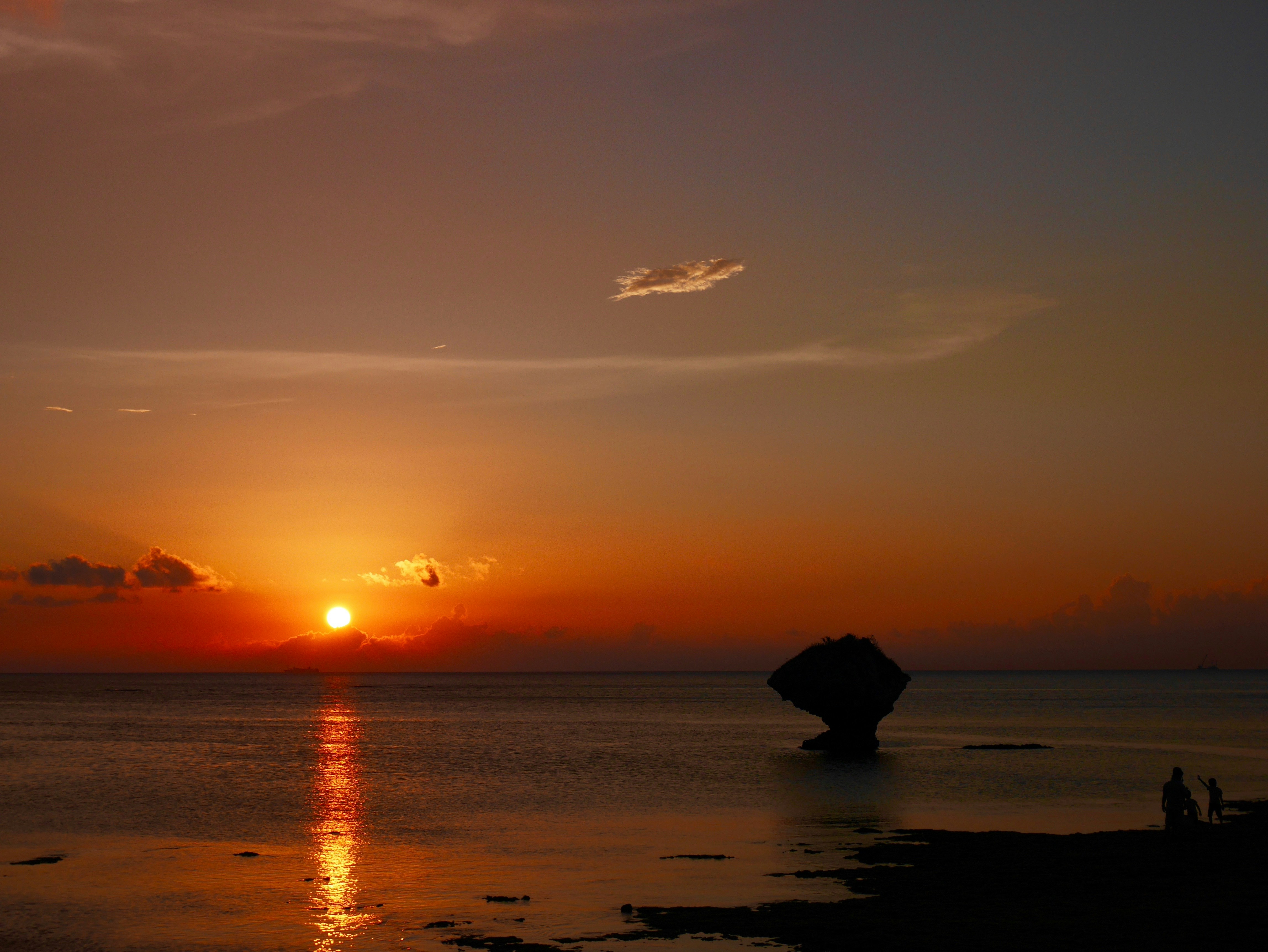 Serene Twilight by the Shore