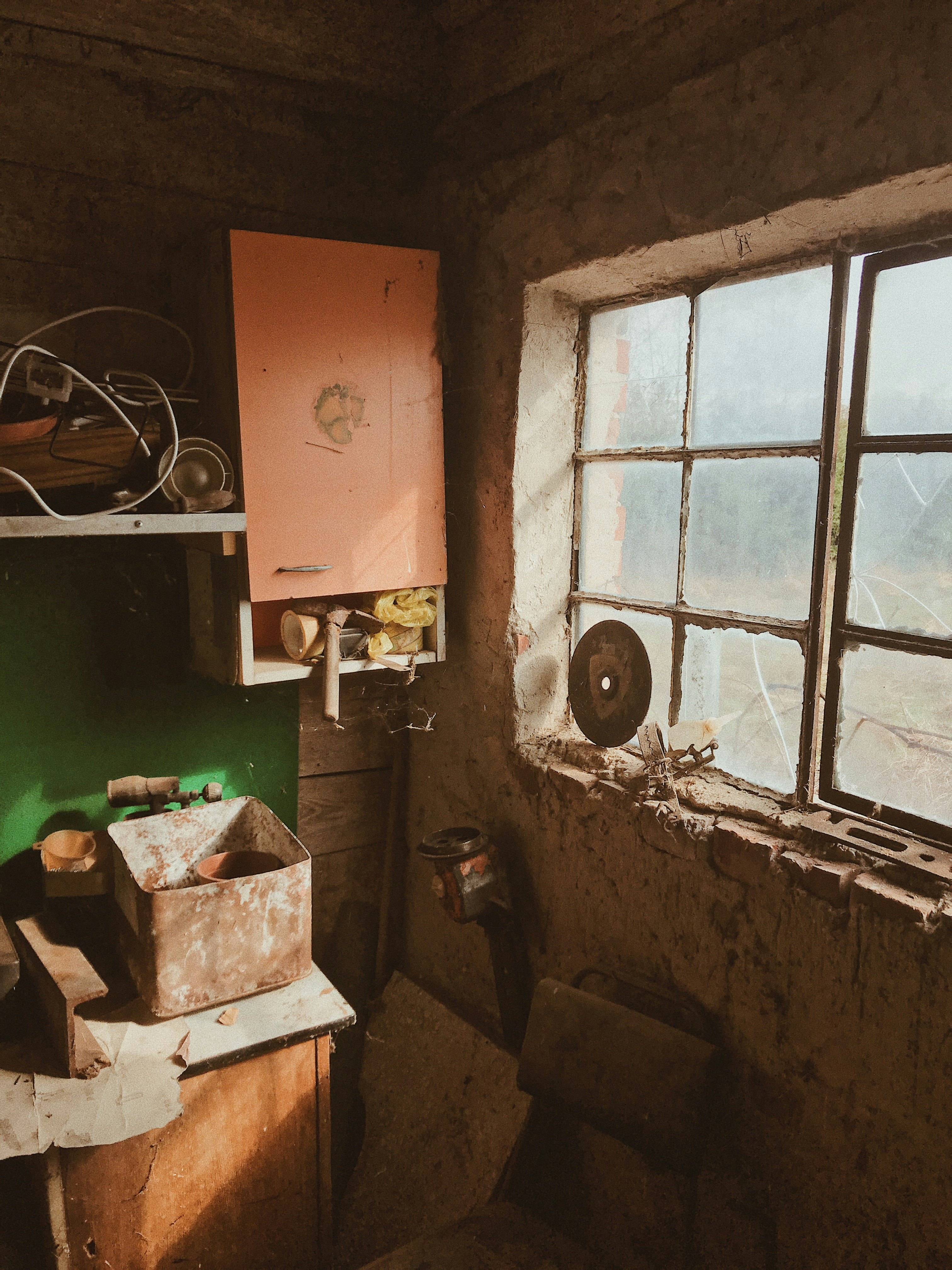 Sunlit Workshop Corner