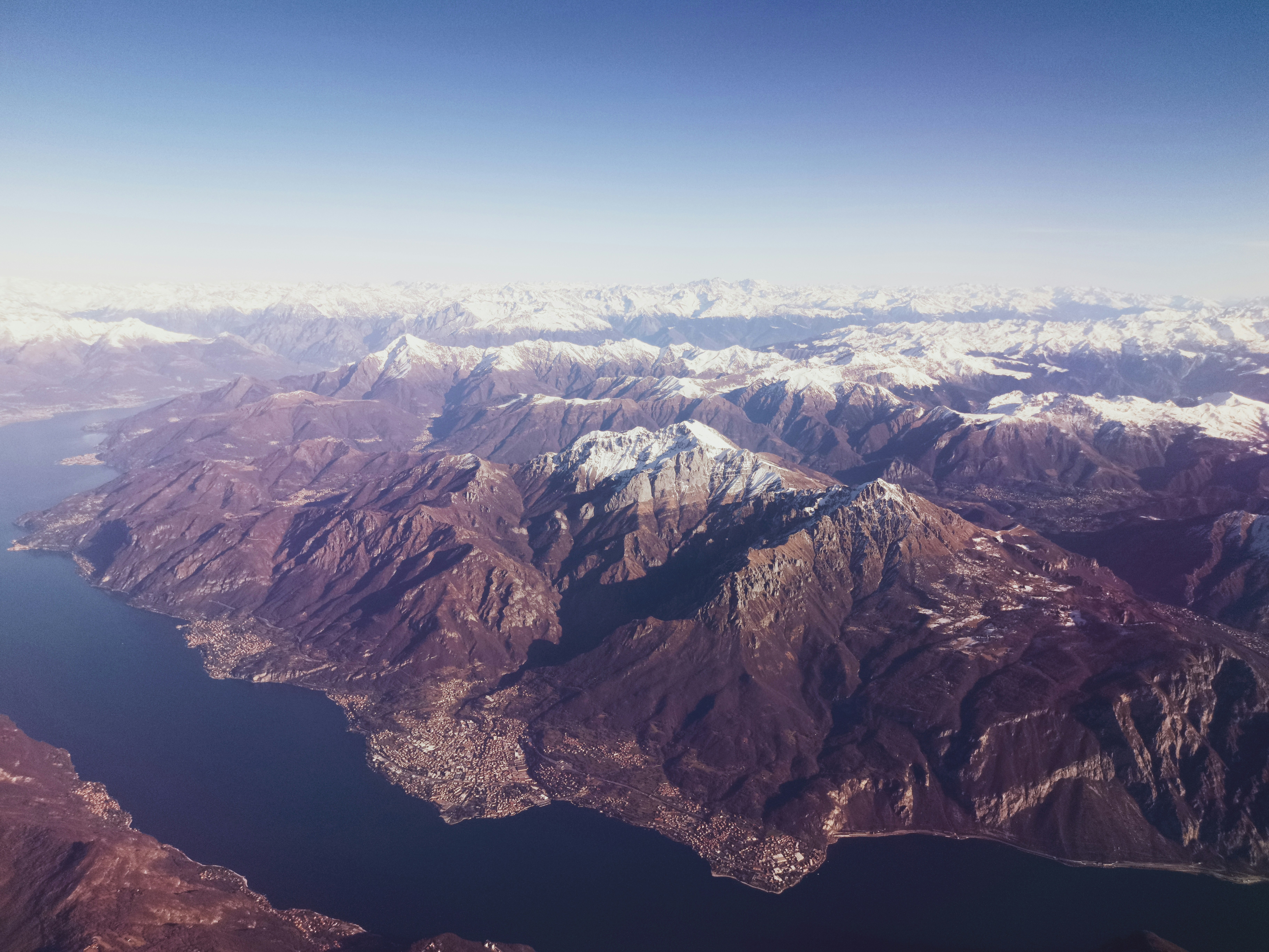 Brown and gray mountains under blue sky during daytime photo – Free ...