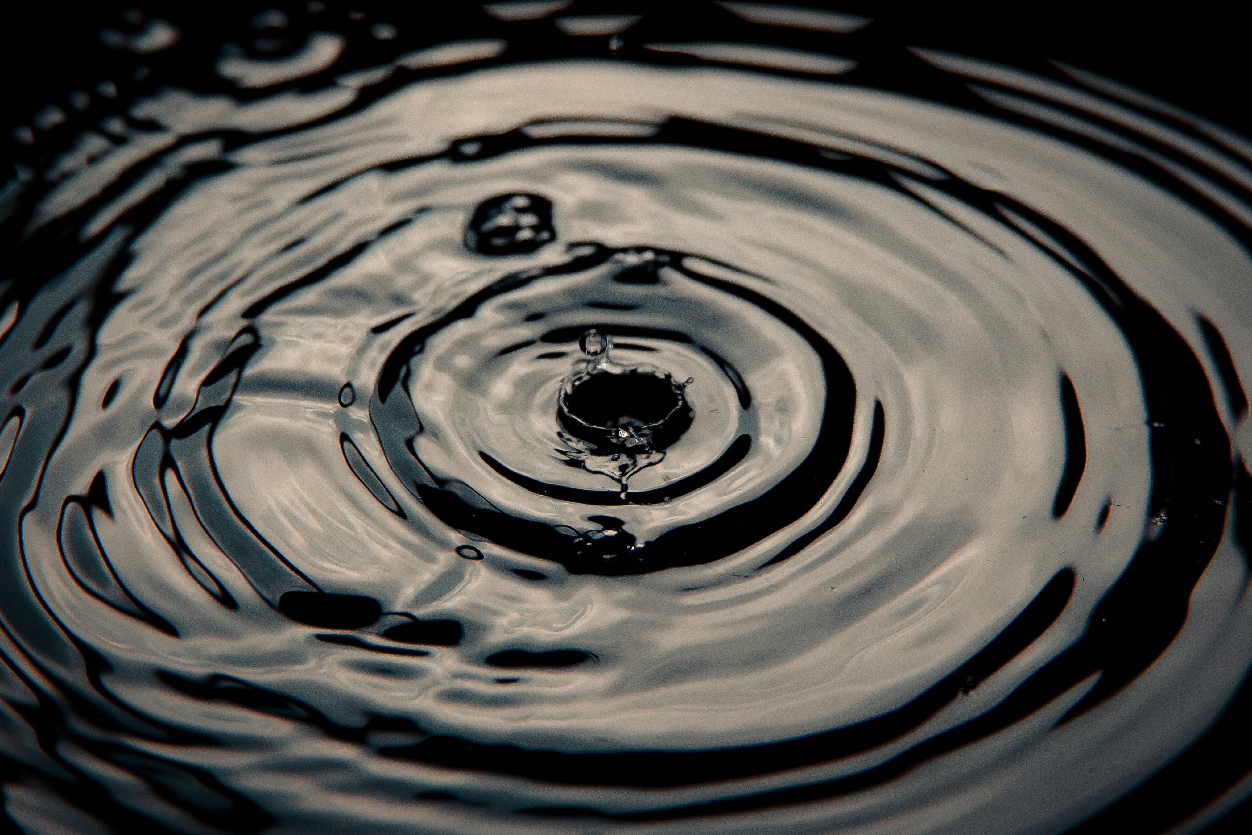 Water Drop Ripple Drawing