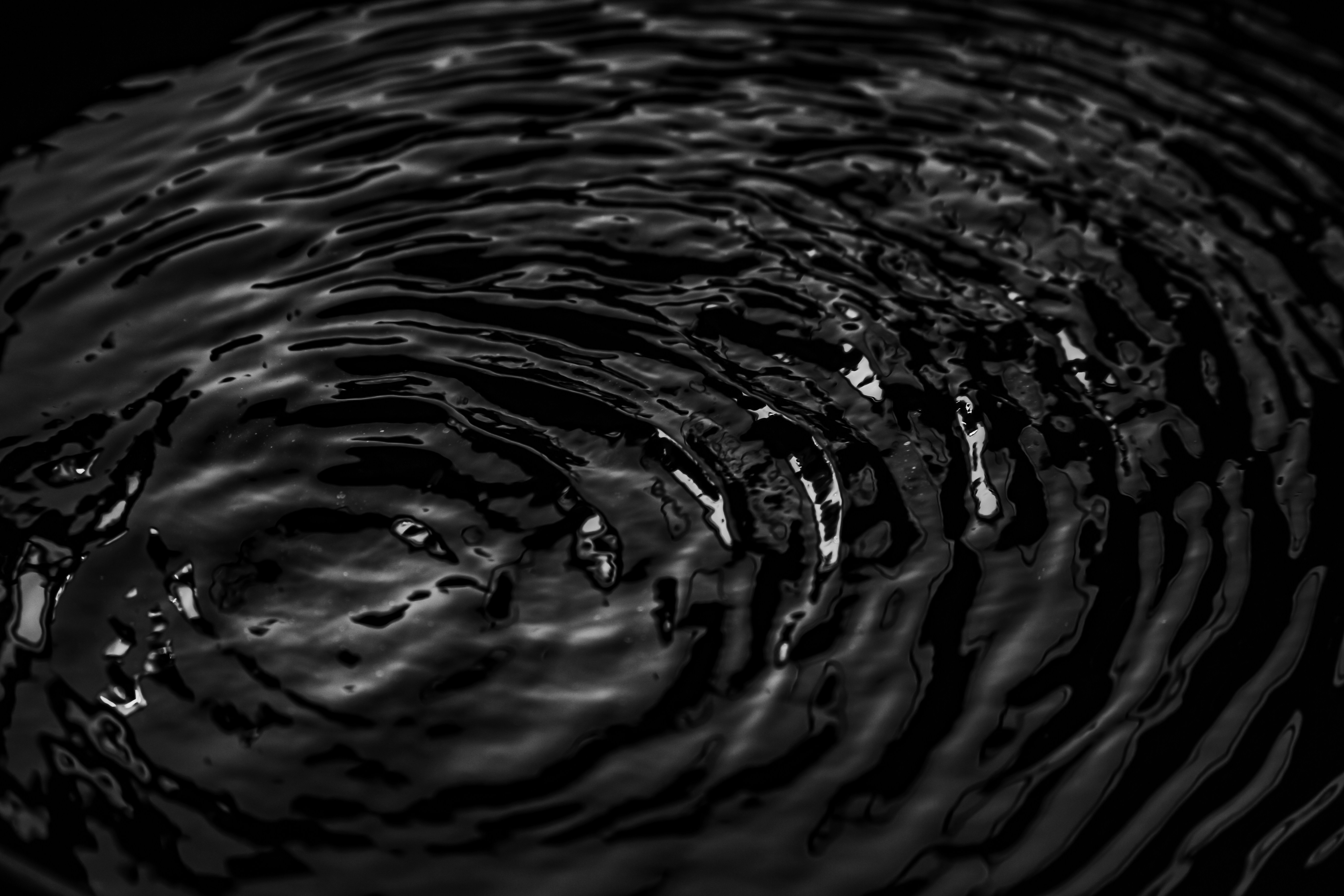 Water drops on body of water photo – Free Art Image on Unsplash