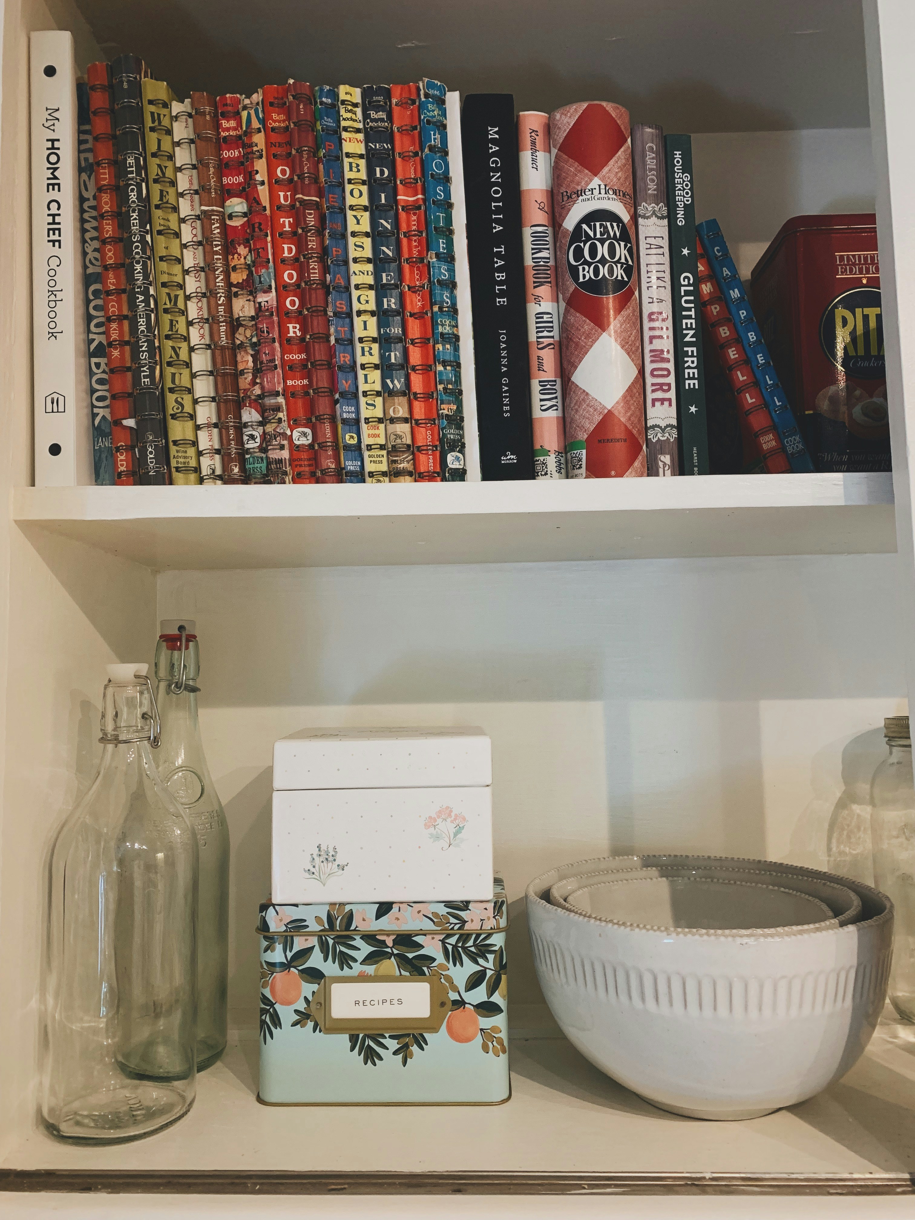 Shelf of Stories and Kitchen Treasures