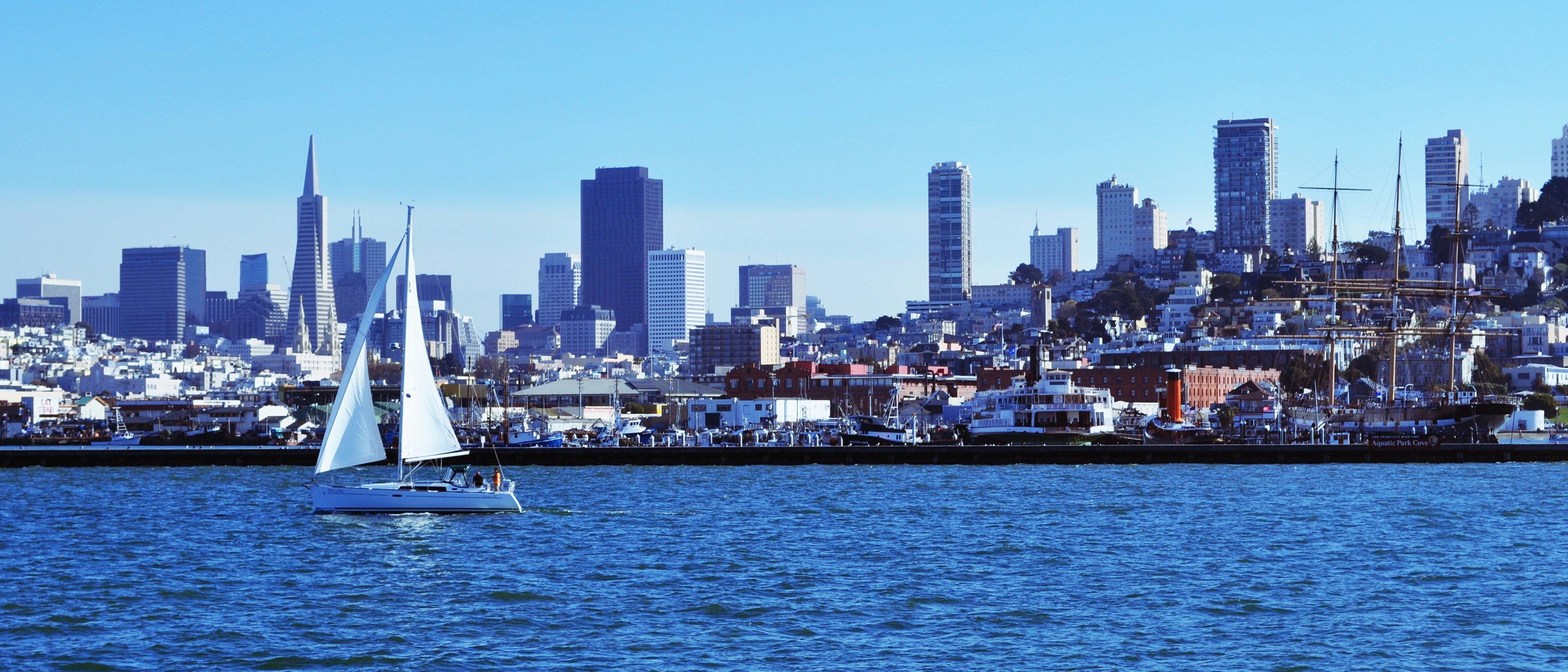 Sailing Past the City Edge