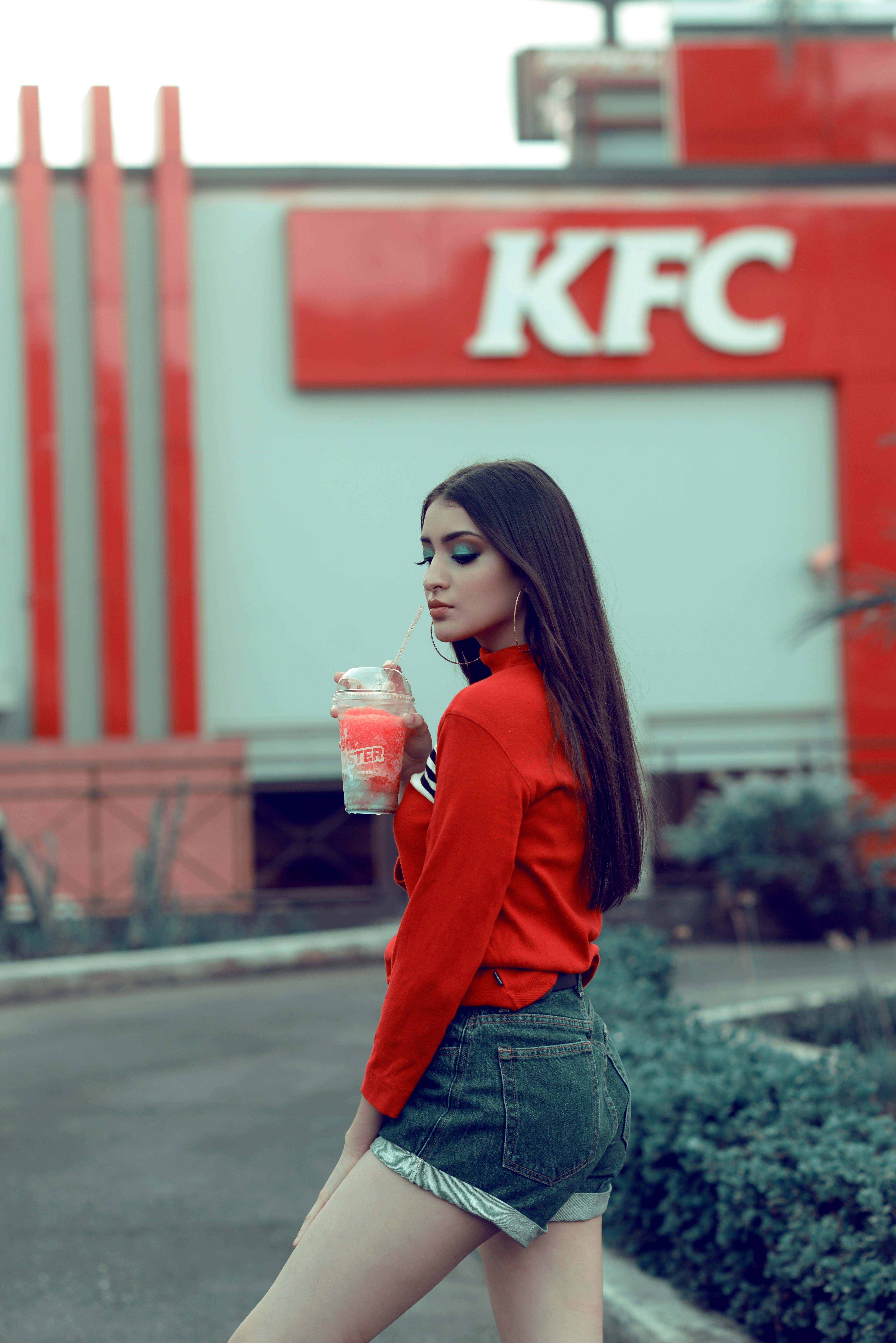 Urban Chill: A Moment at KFC