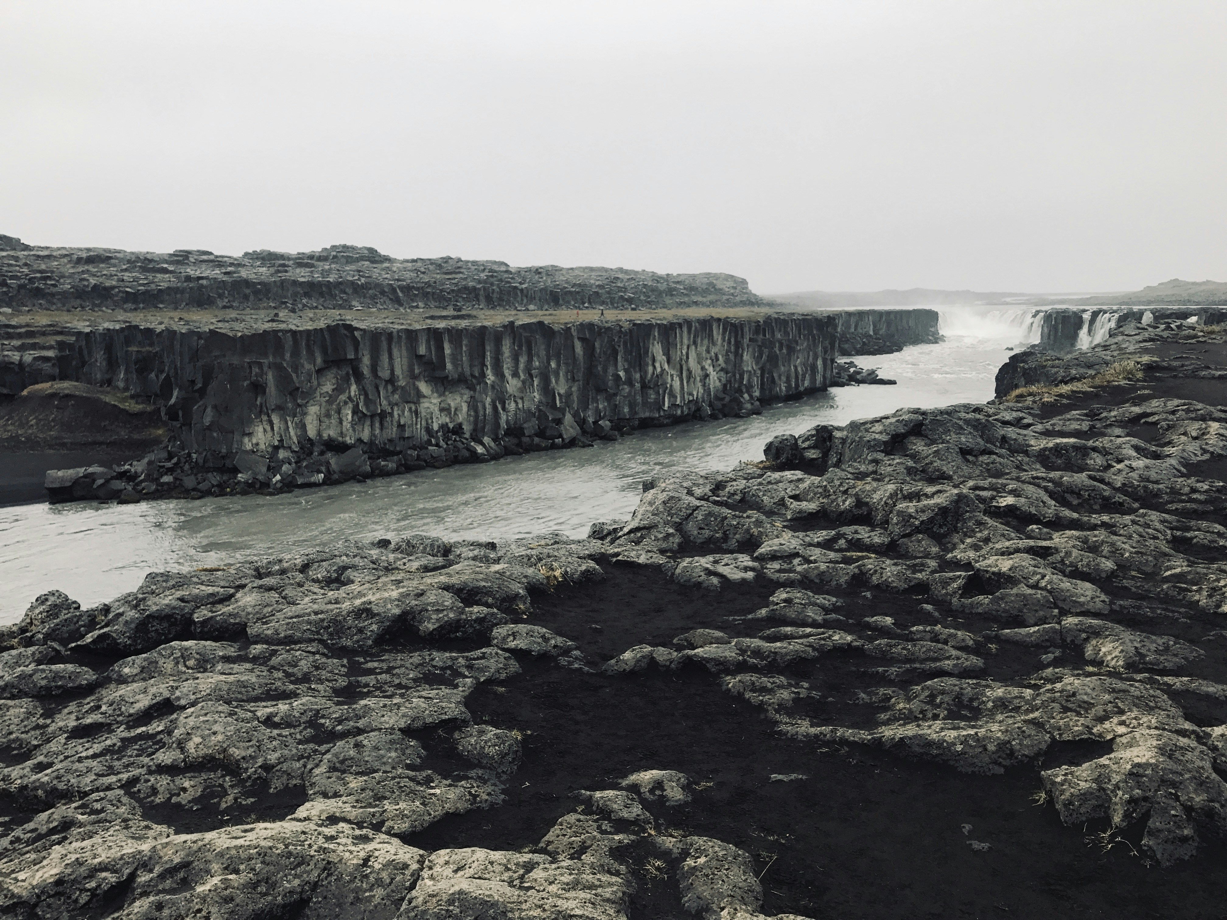 Gray rocky shore near body of water during daytime photo – Free Iceland ...