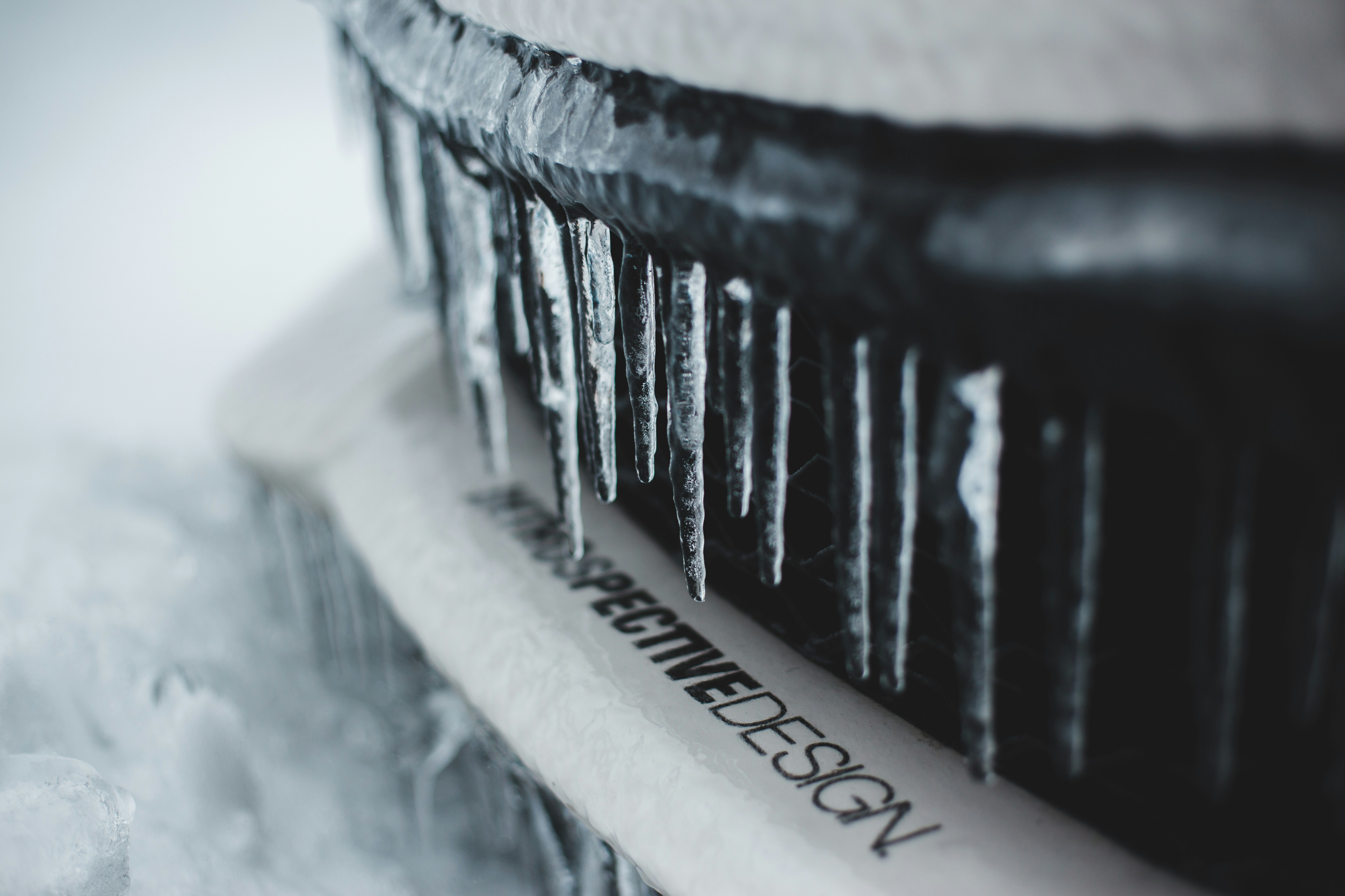 Icicle Couture: A Frozen Sill and the Rim of Ice