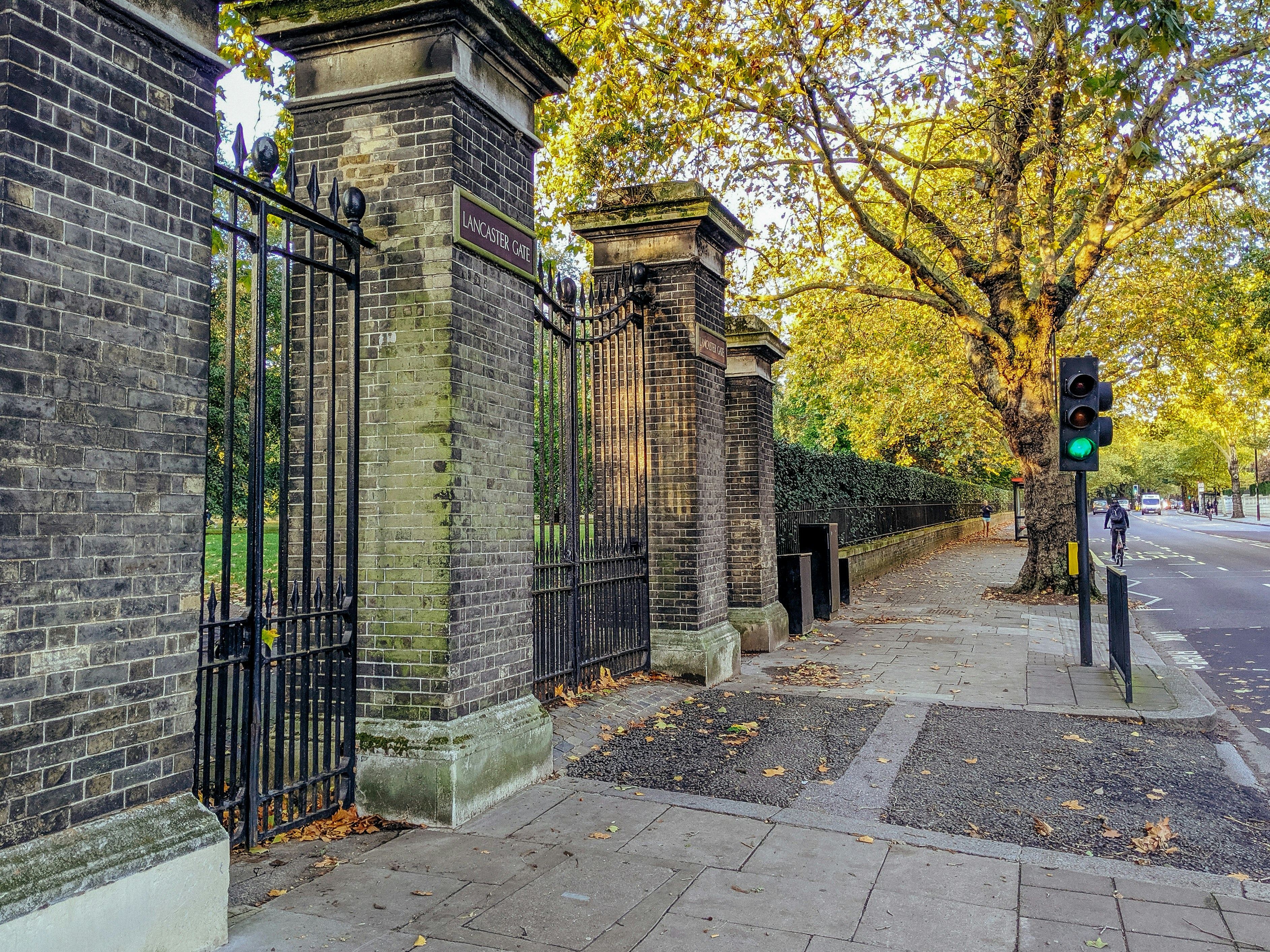 Brick Gates and Autumn Street Edge