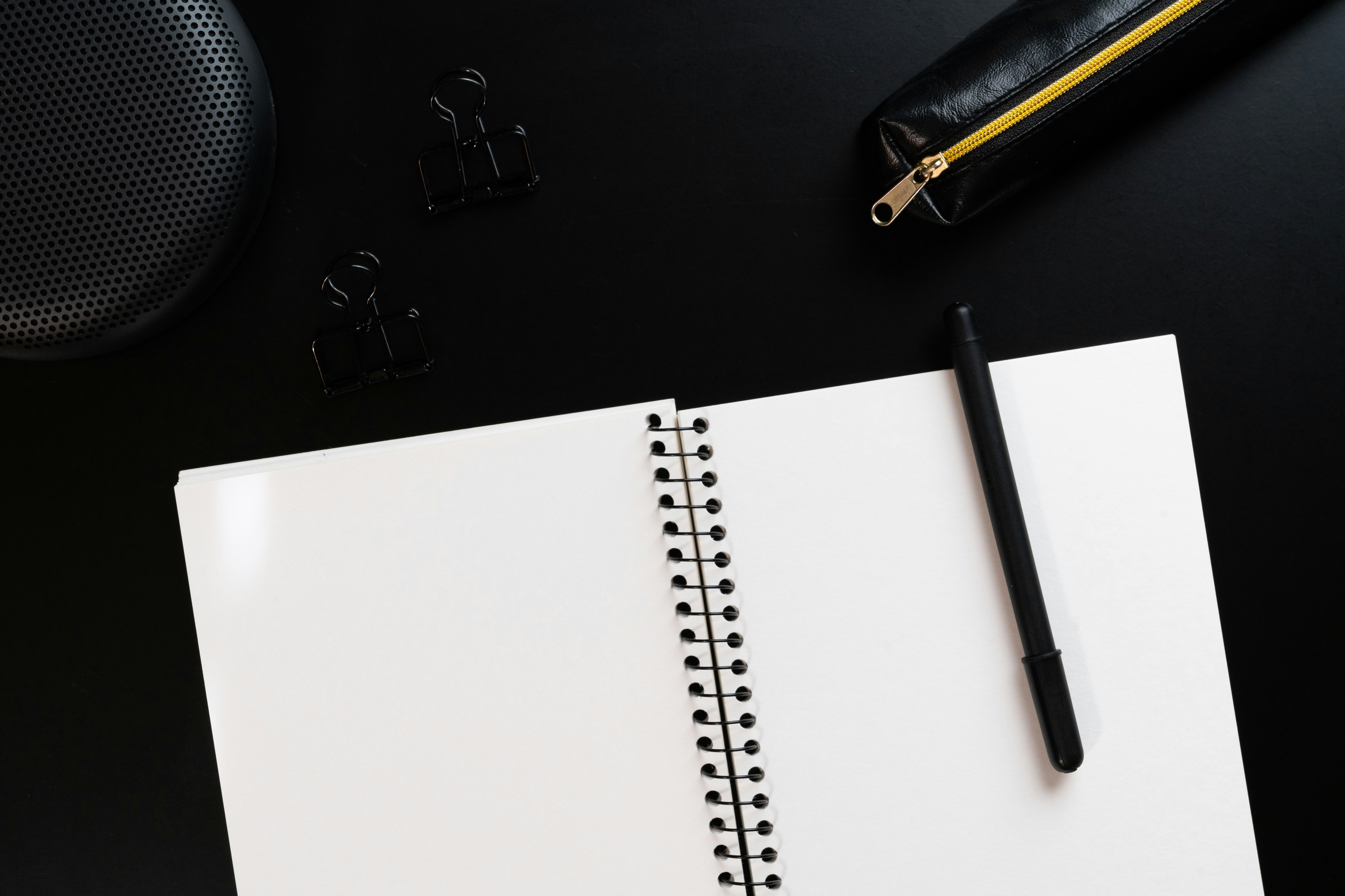 black pen on white notebook photo – Free Brown Image on Unsplash