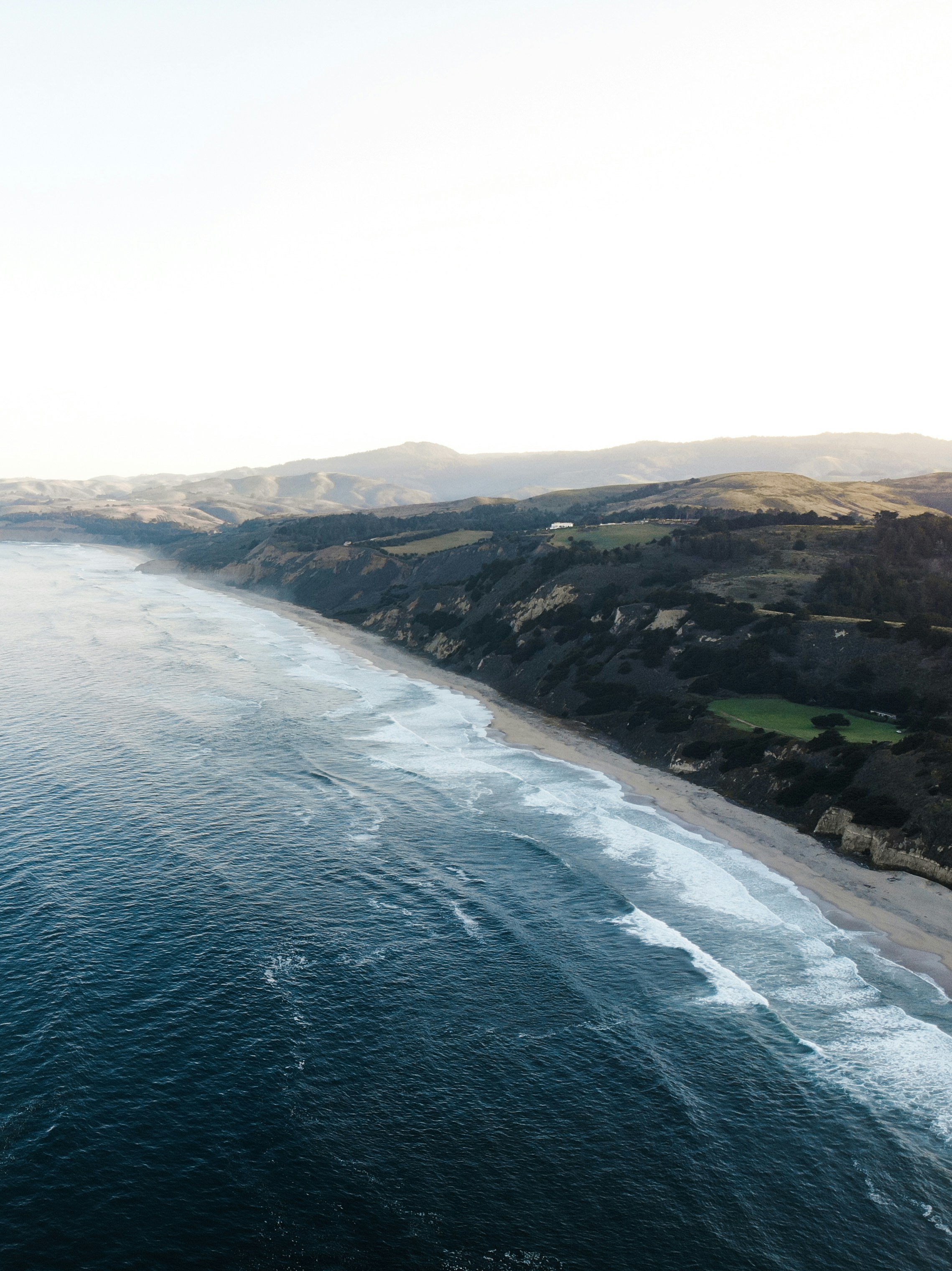 aerial view of body of water during daytime