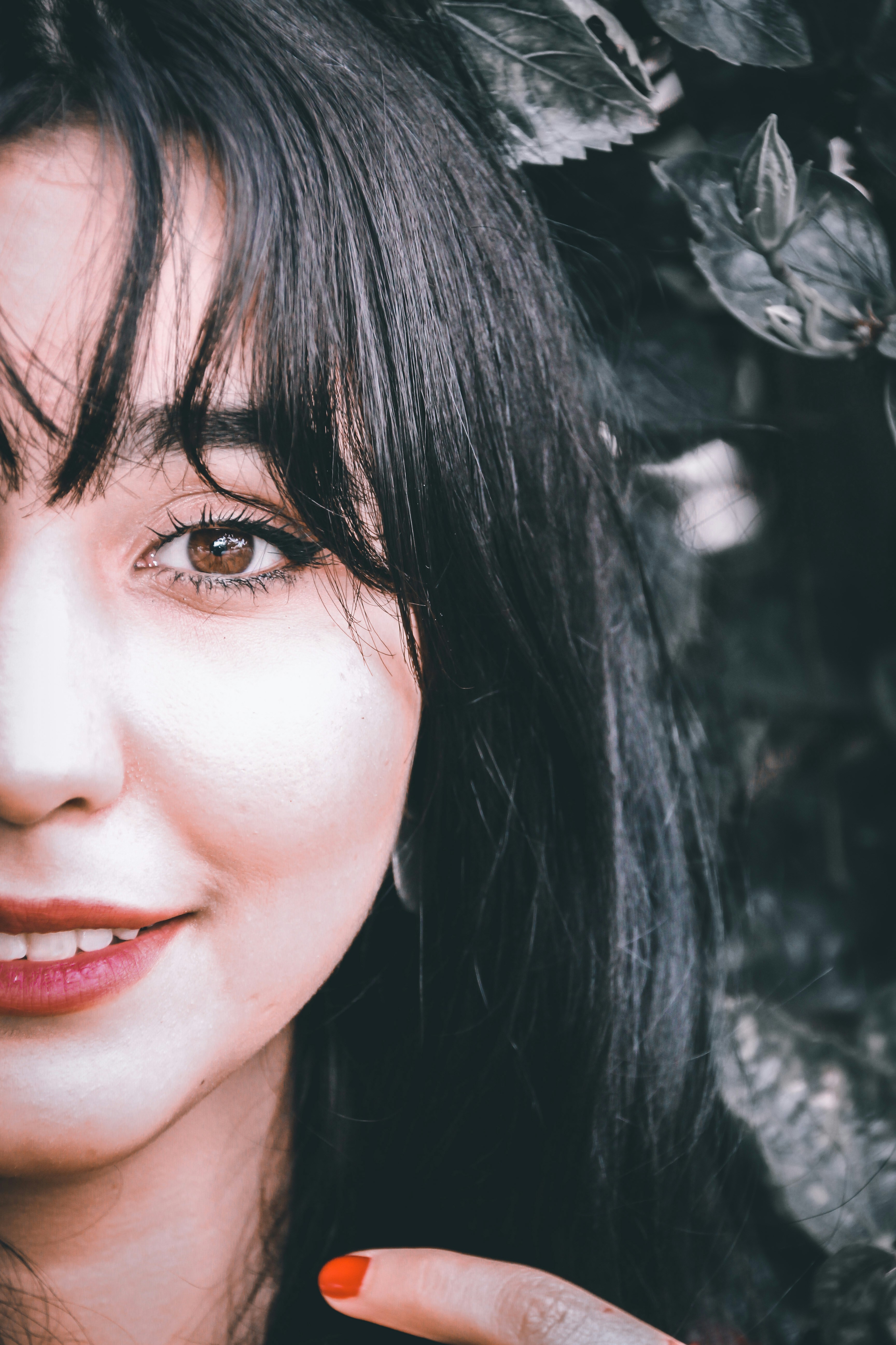 Pretty Girls With Black Hair And Green Eyes Tumblr