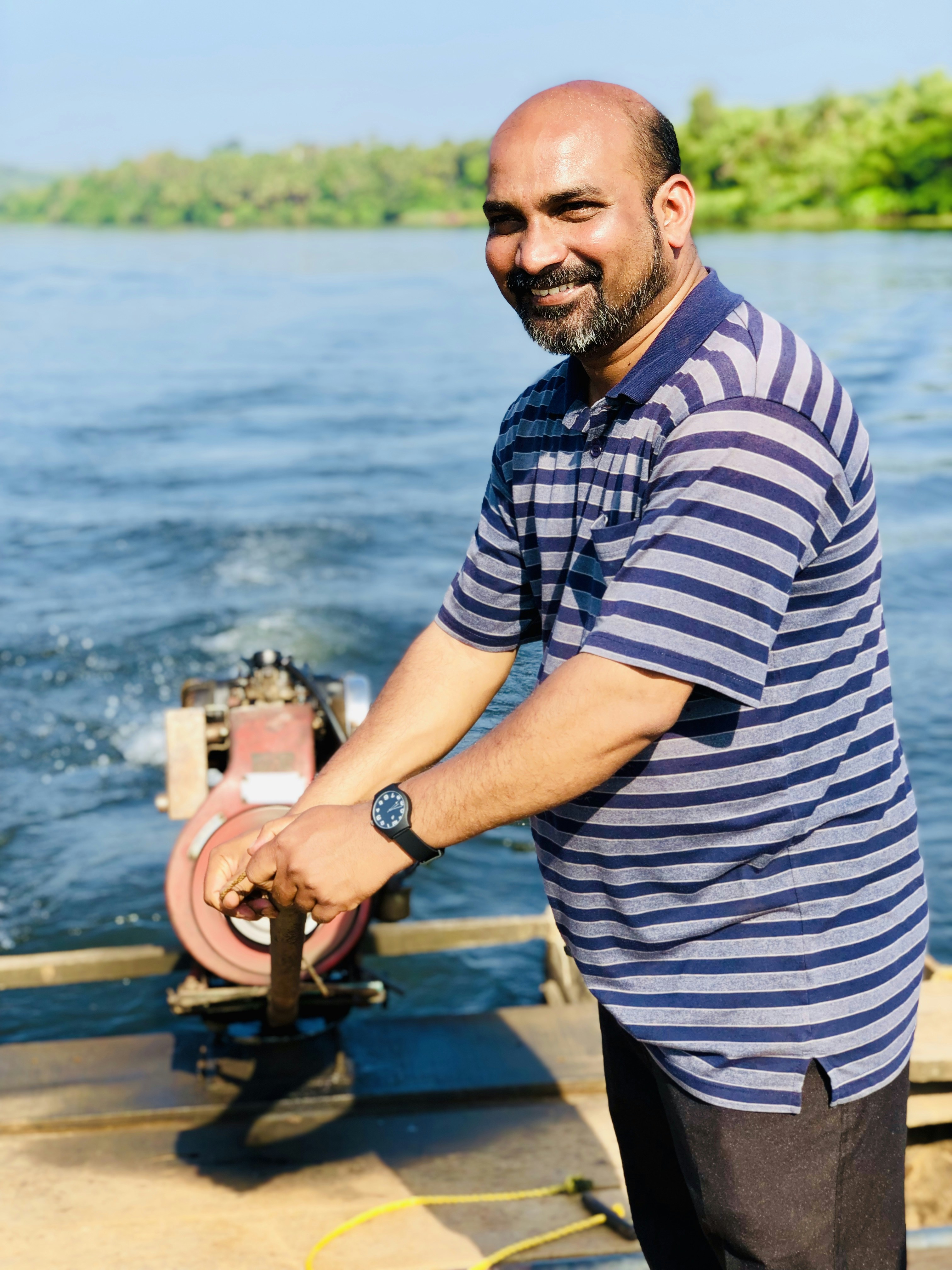 Navigating the Waters: A Moment of Focus