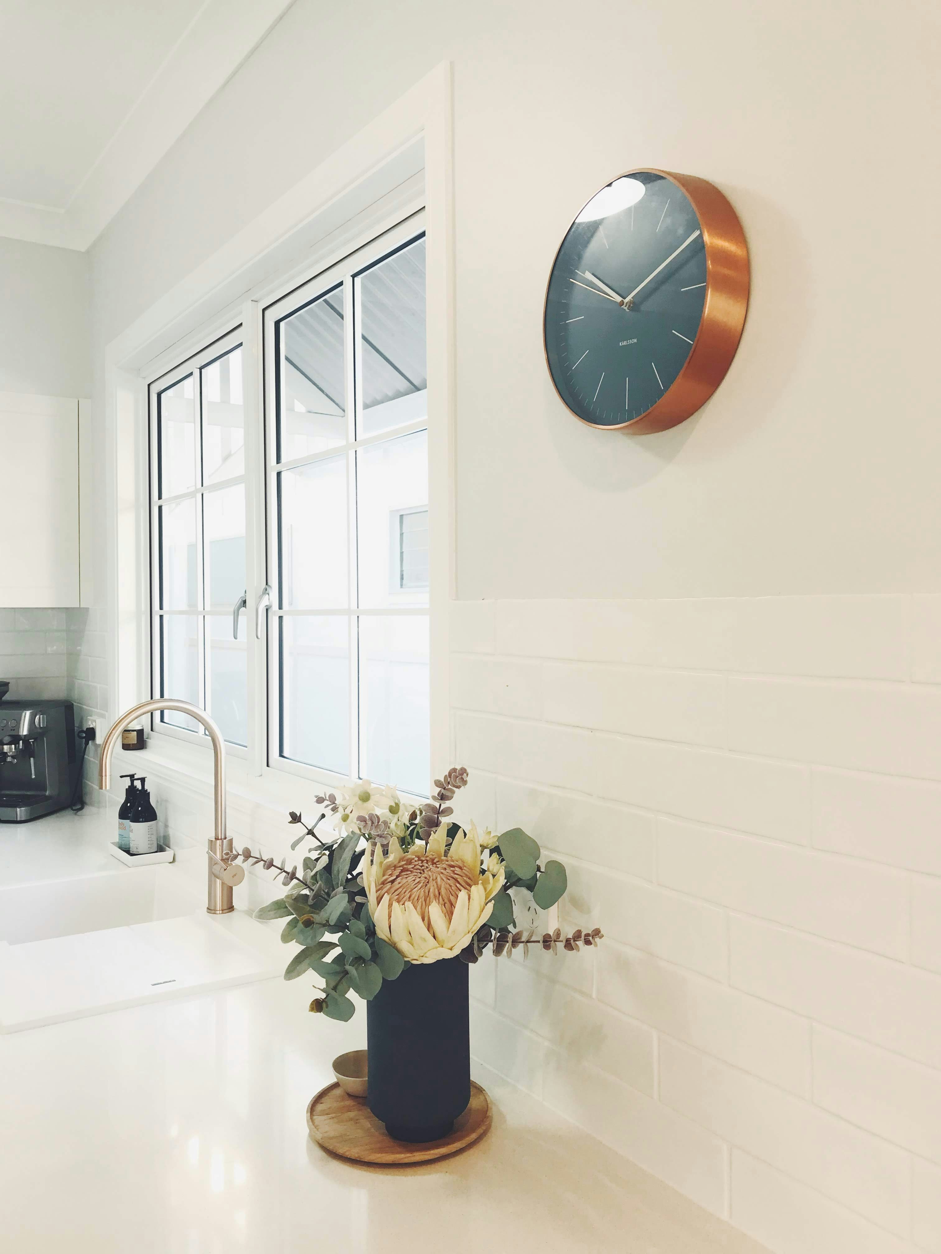 Protea in the Sun: A Copper-Accented Kitchen Moment