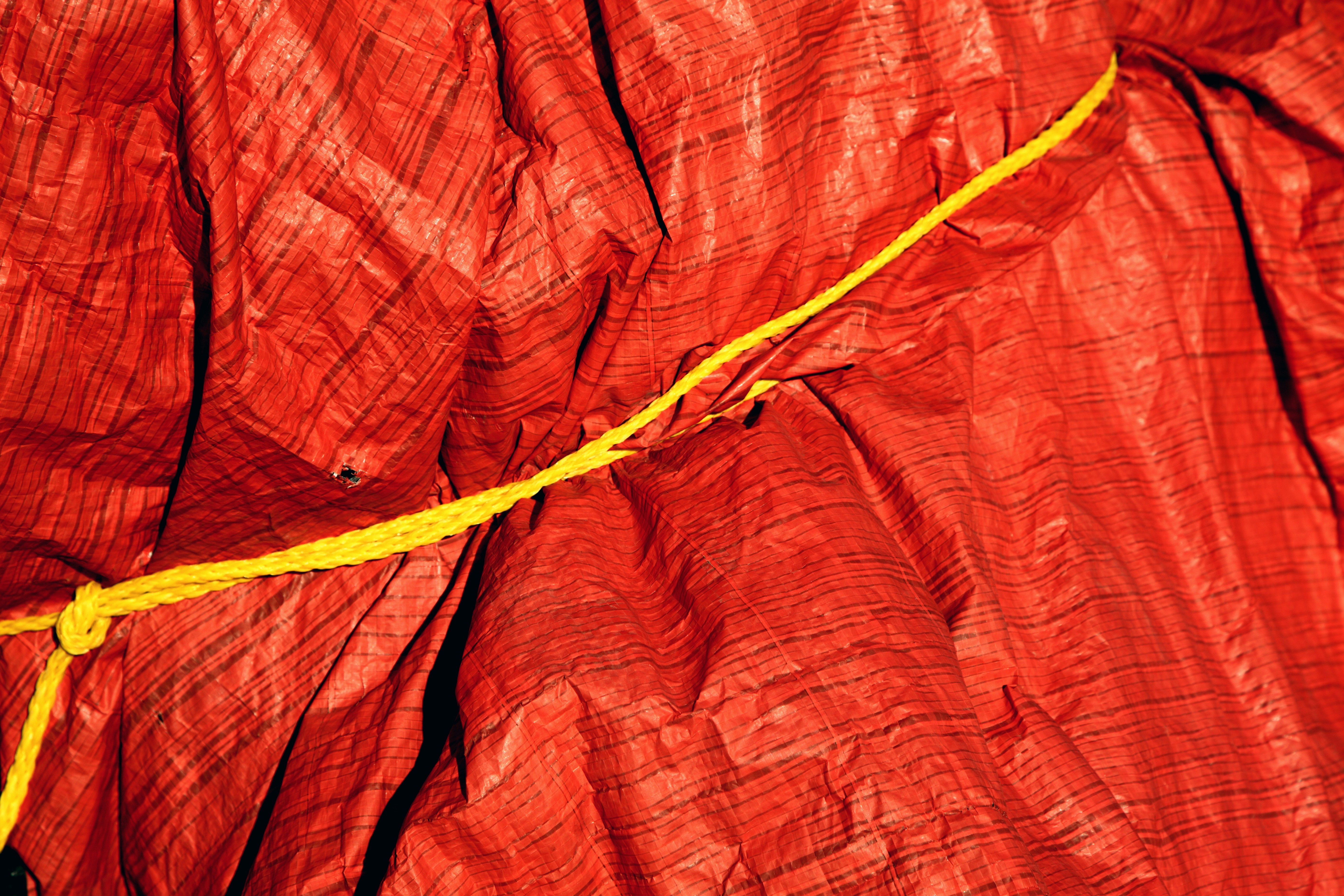 Yellow strap on brown textile photo – Free Orange Image on Unsplash