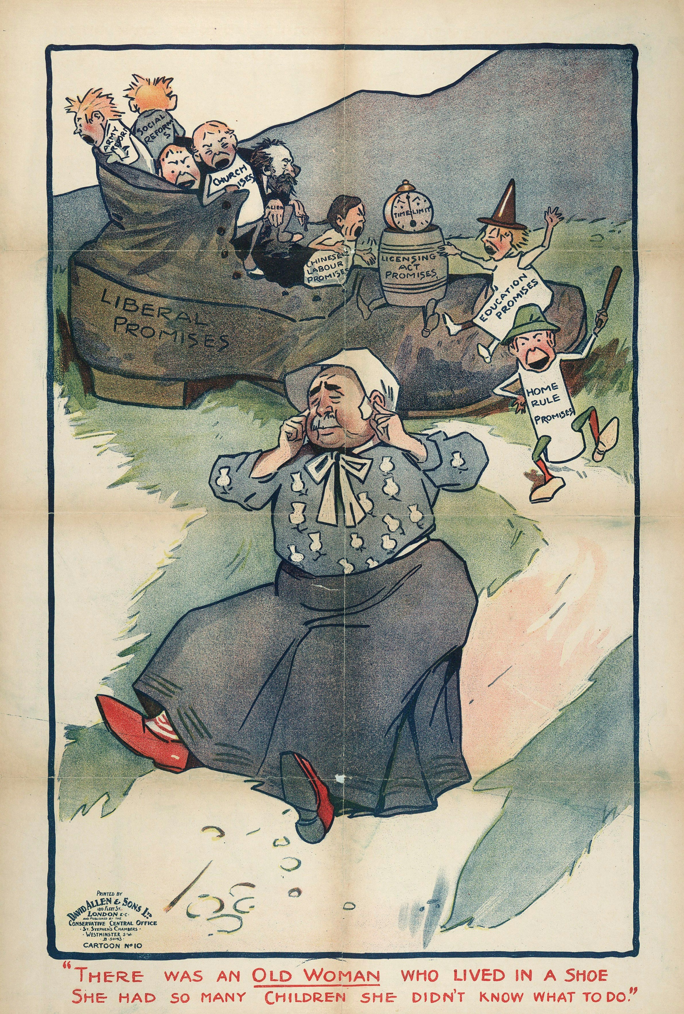 Political Cartoon Man In Suit