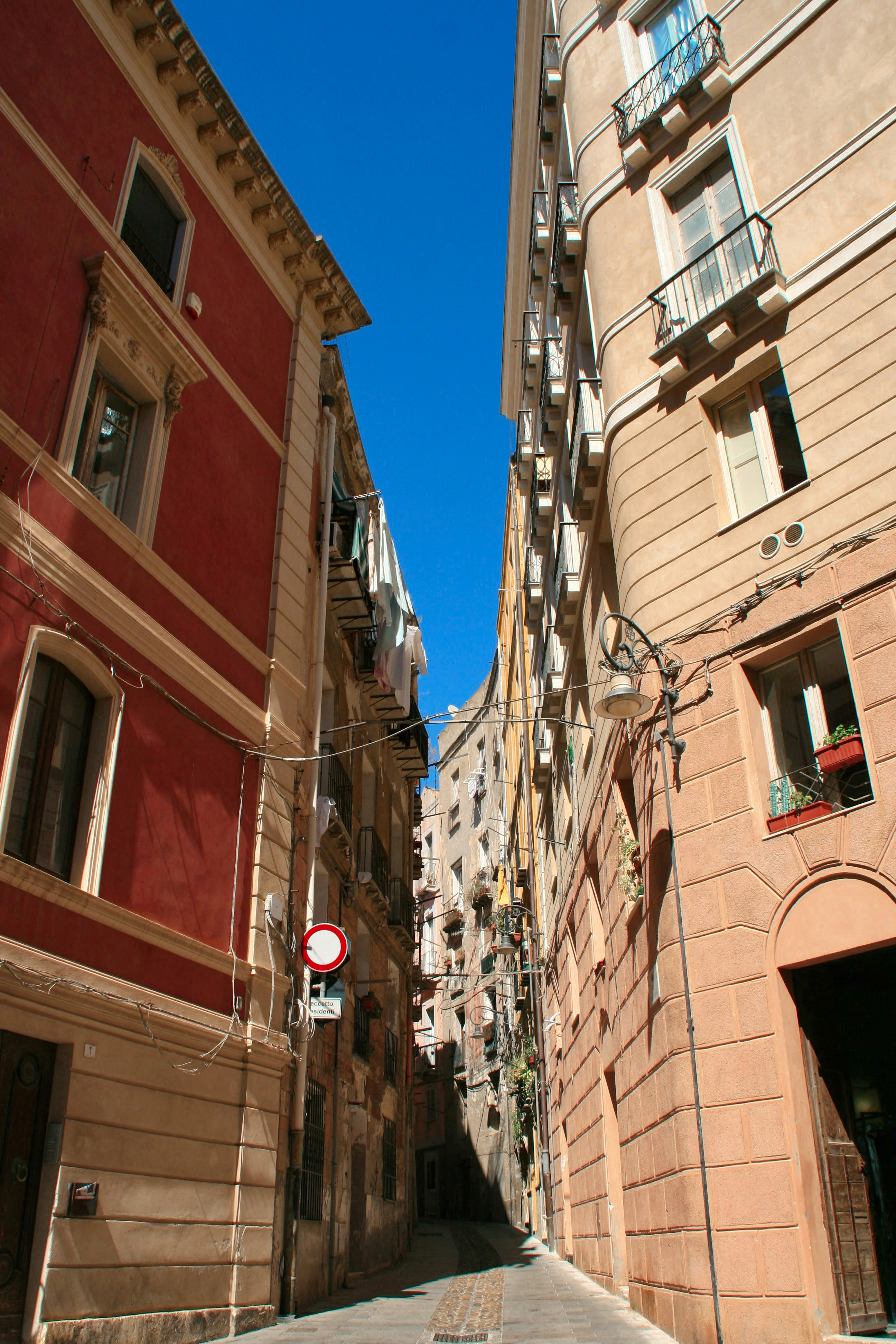 The streets of cagliari