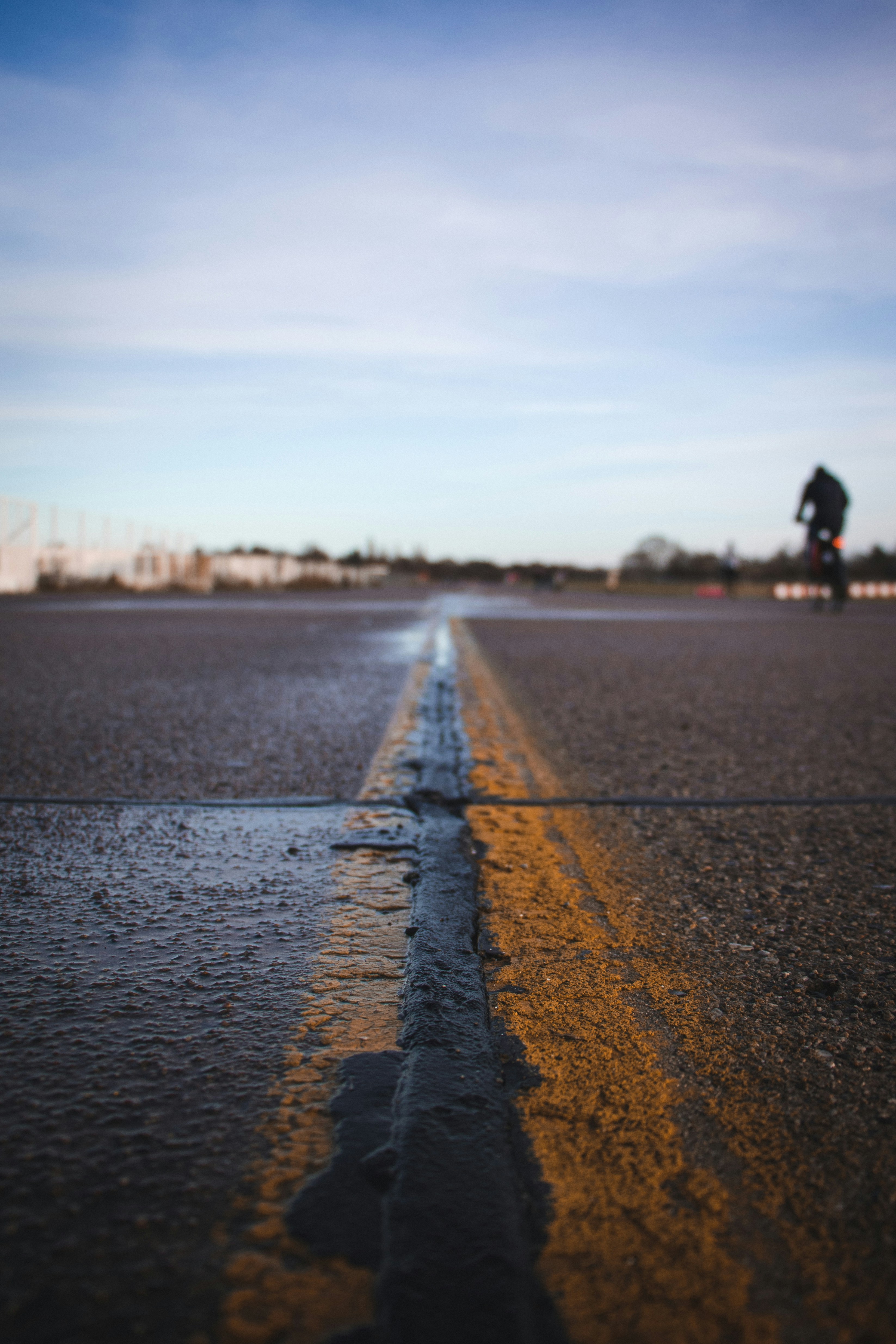 Toward the Quiet Vanishing Point: Wet Road Convergence