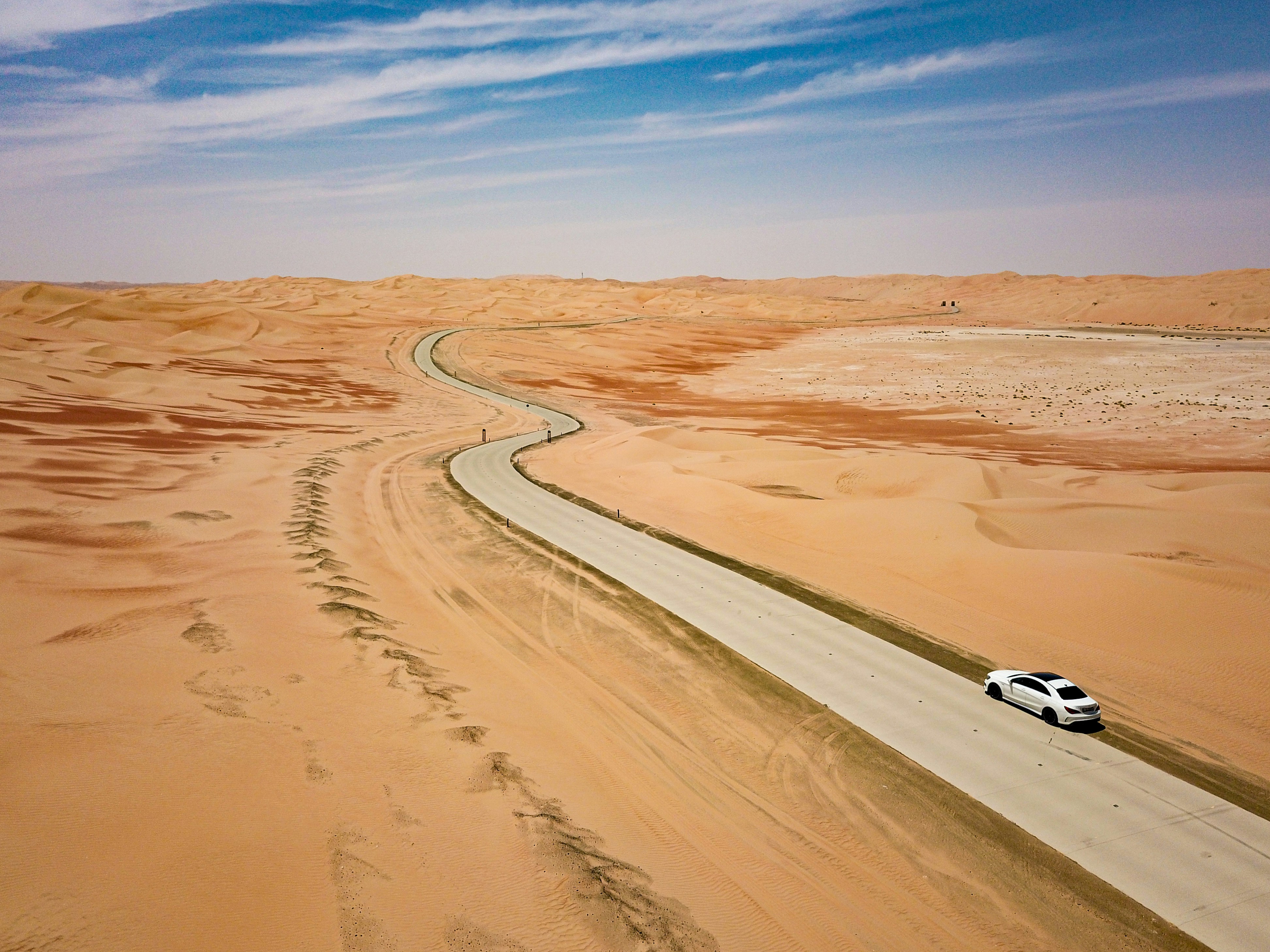 Speeding through the empty quarter