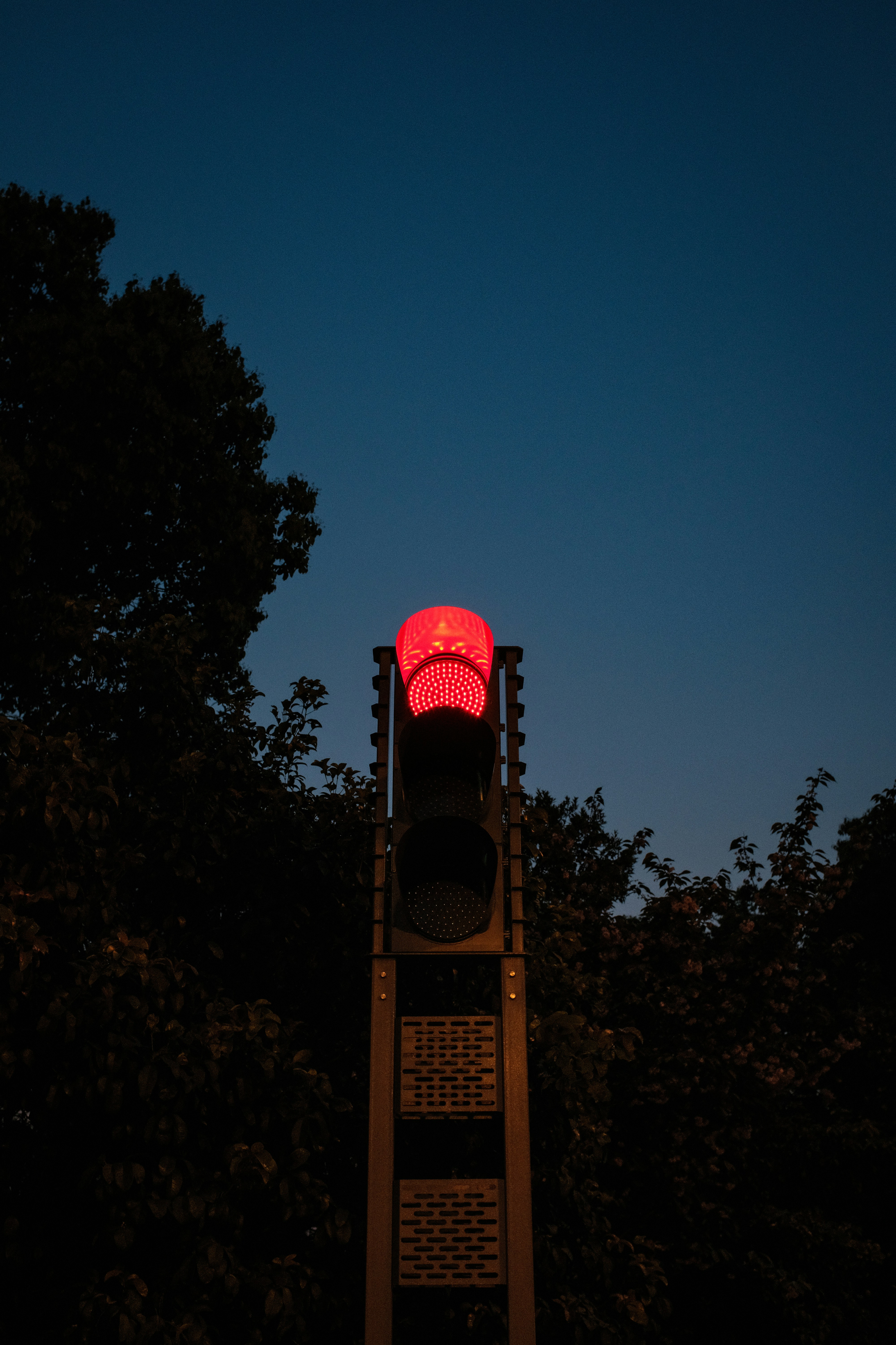 red and black traffic light