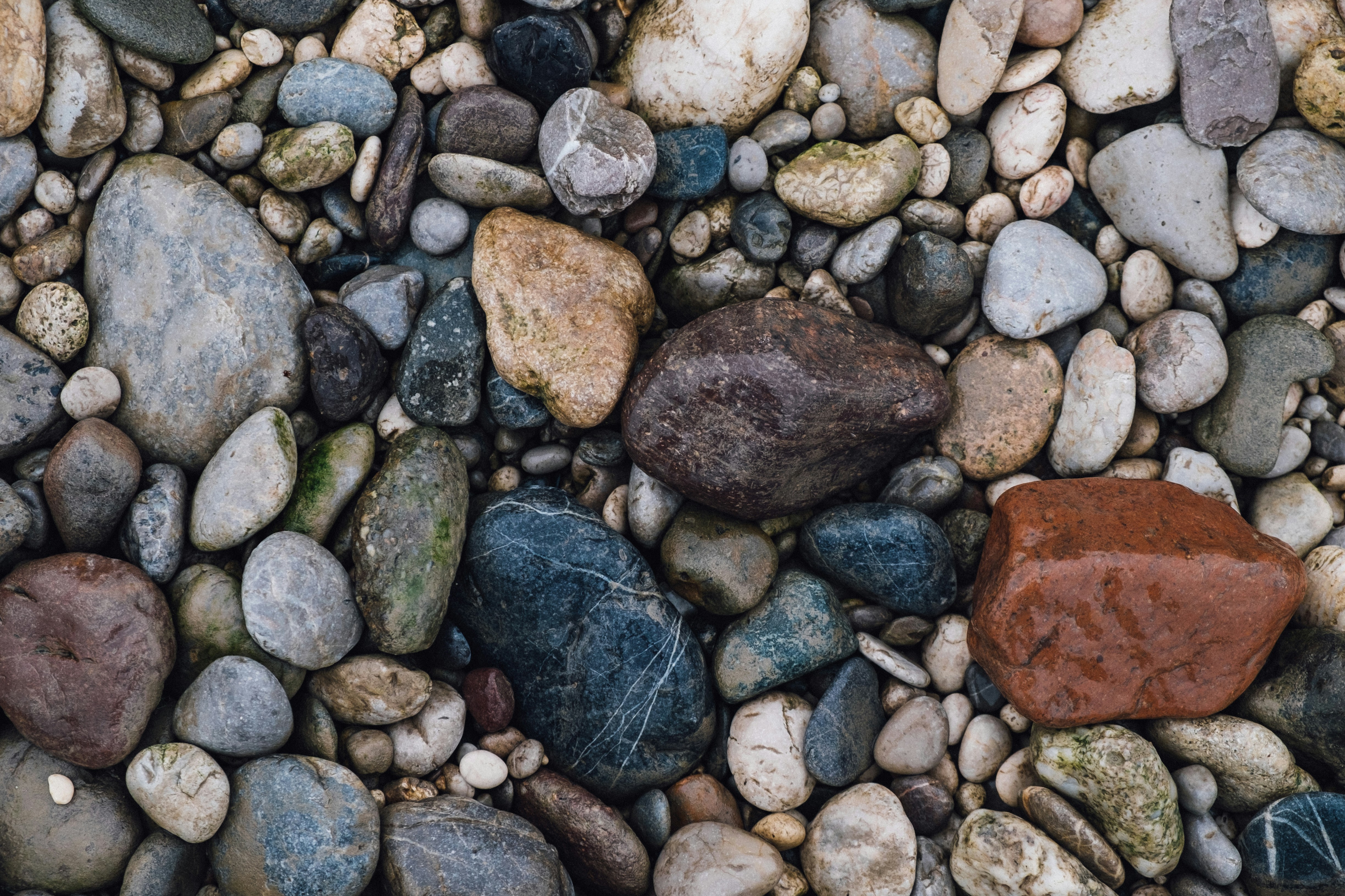Mosaic of Earth: A Pebble Palette