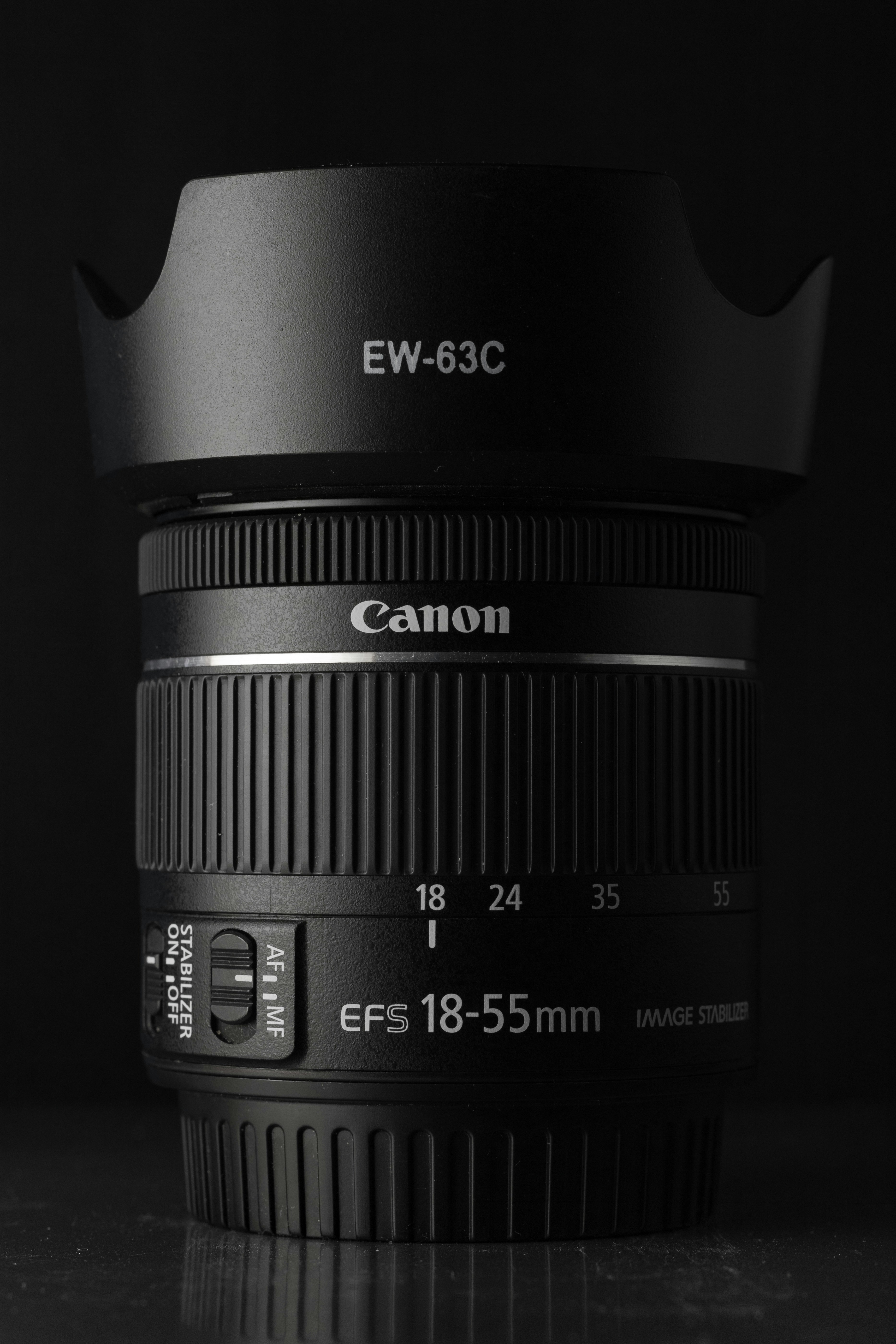 Black canon camera lens in grayscale photography photo – Free Grey ...