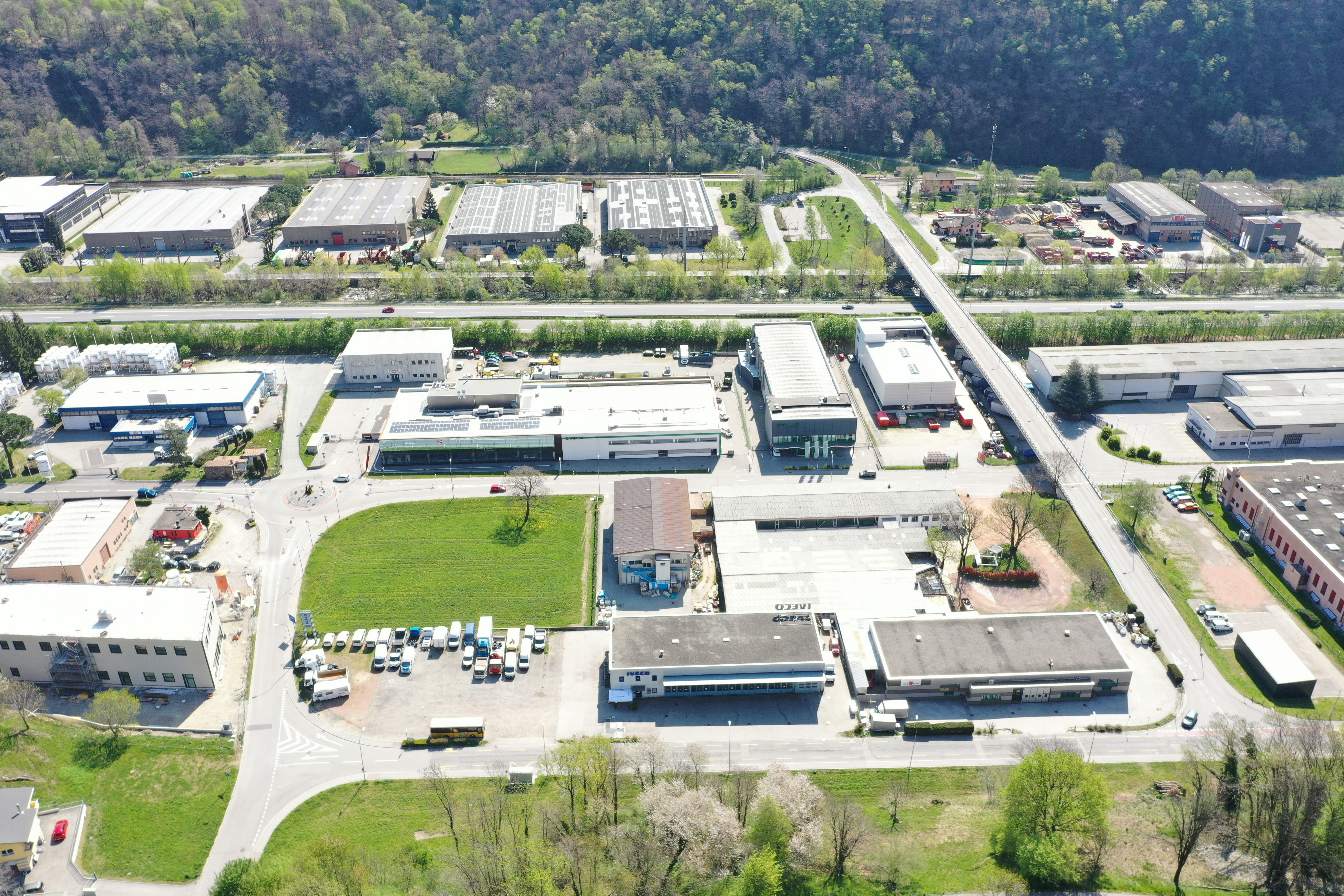Aerial view of city buildings during daytime photo – Free Mezzovico ...