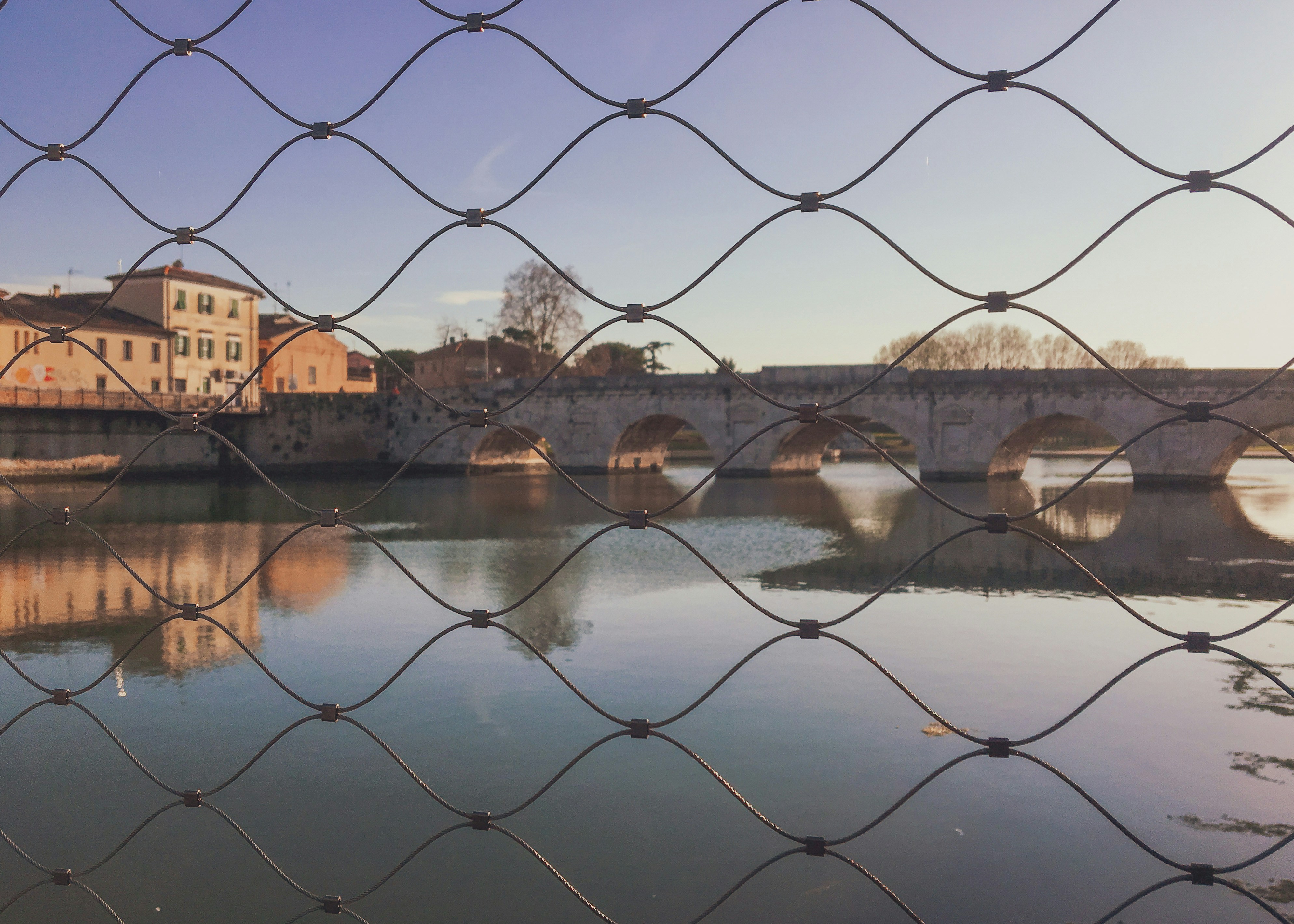Timeless Reflections on Tiberius Bridge