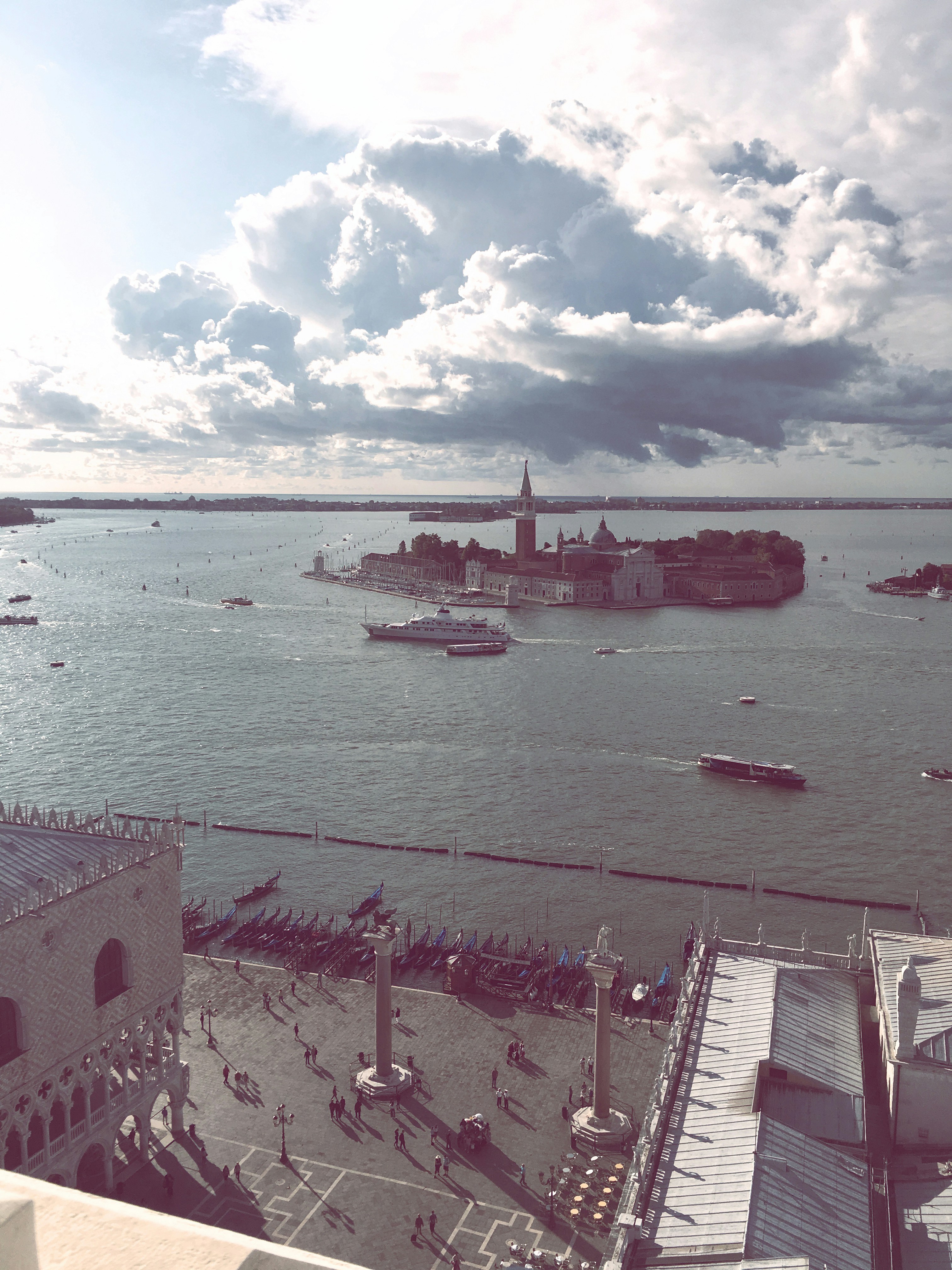 Venetian Horizon Under Dramatic Skies