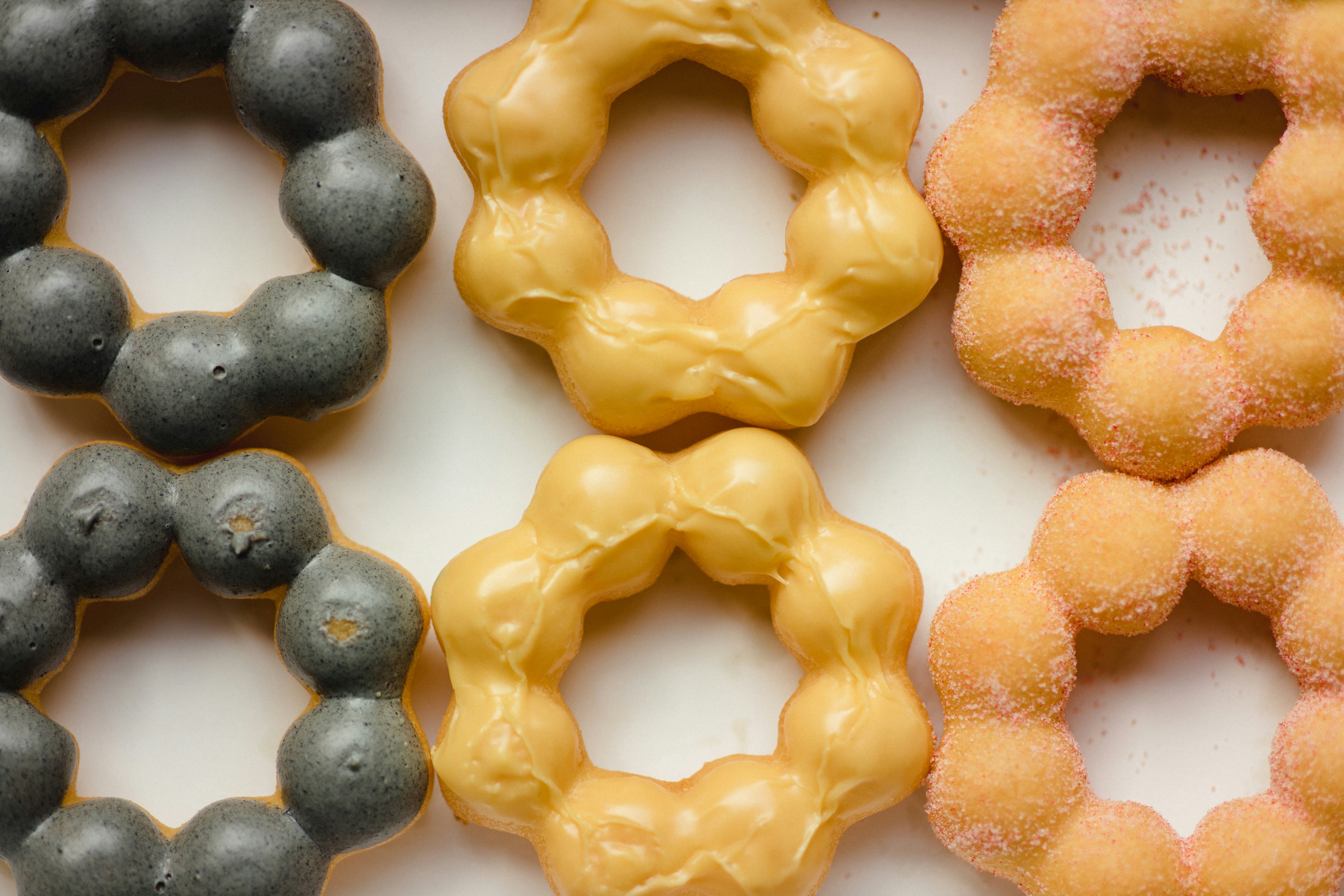 Sweet Rings: Trio of Textured Donut Snacks