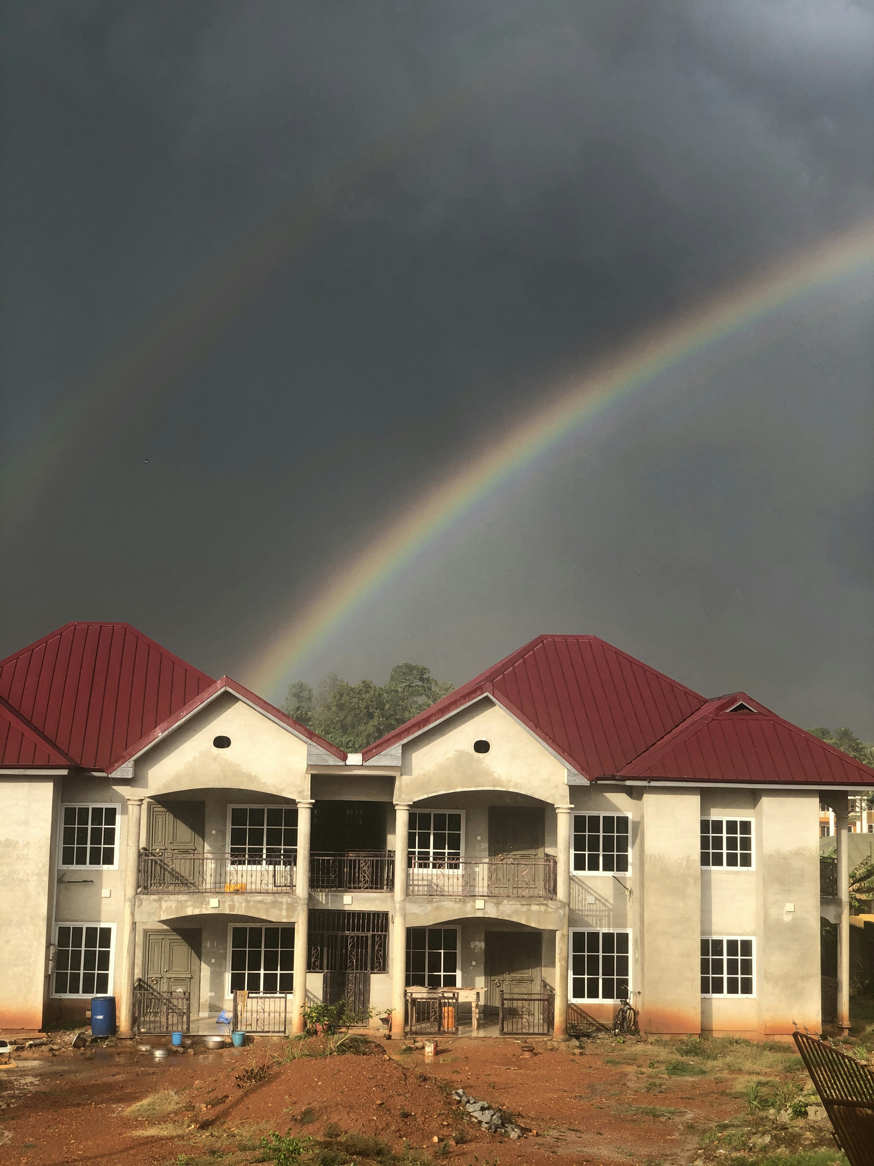 RainBow 🌈 from my window