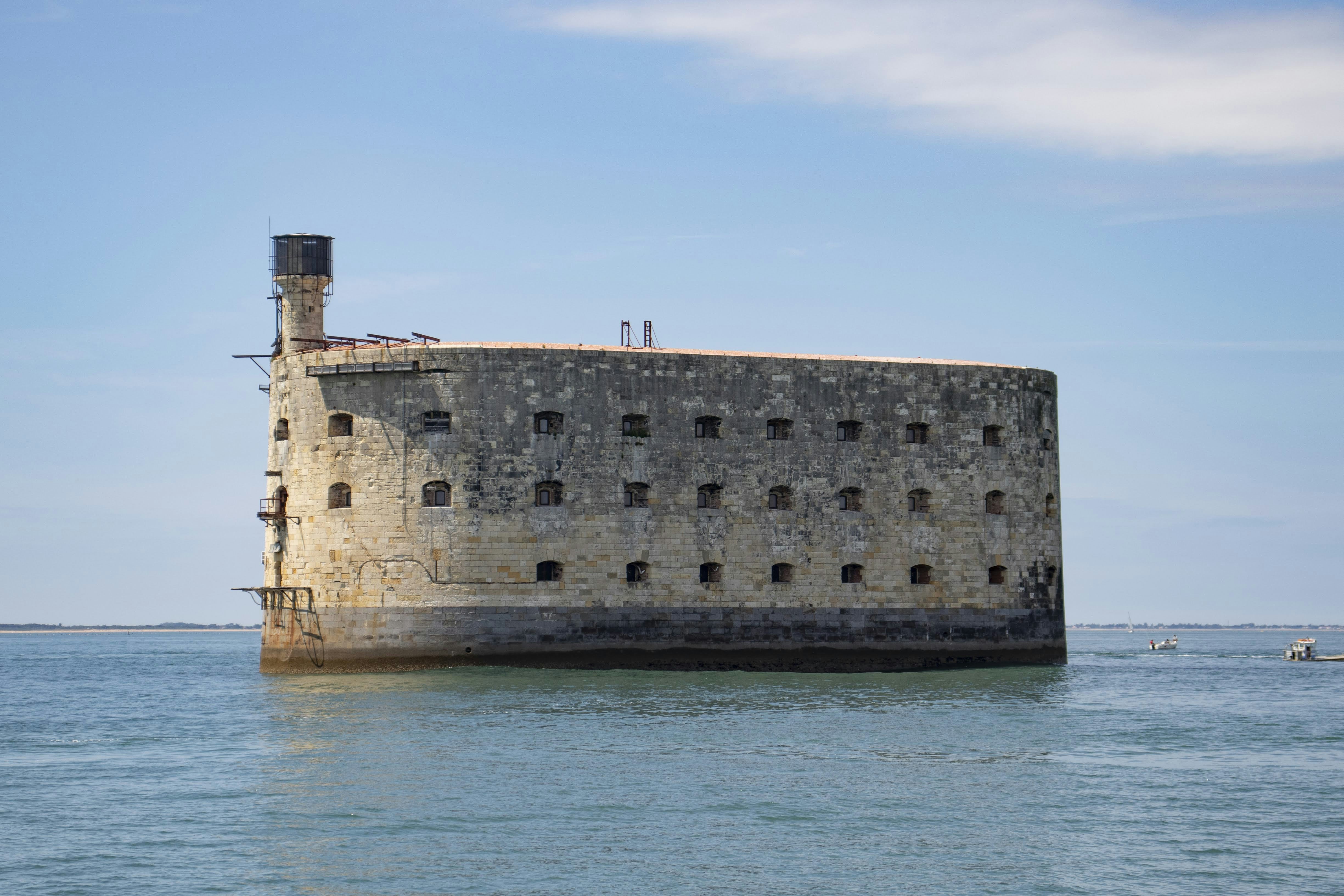 Fort Boyard from the sea
