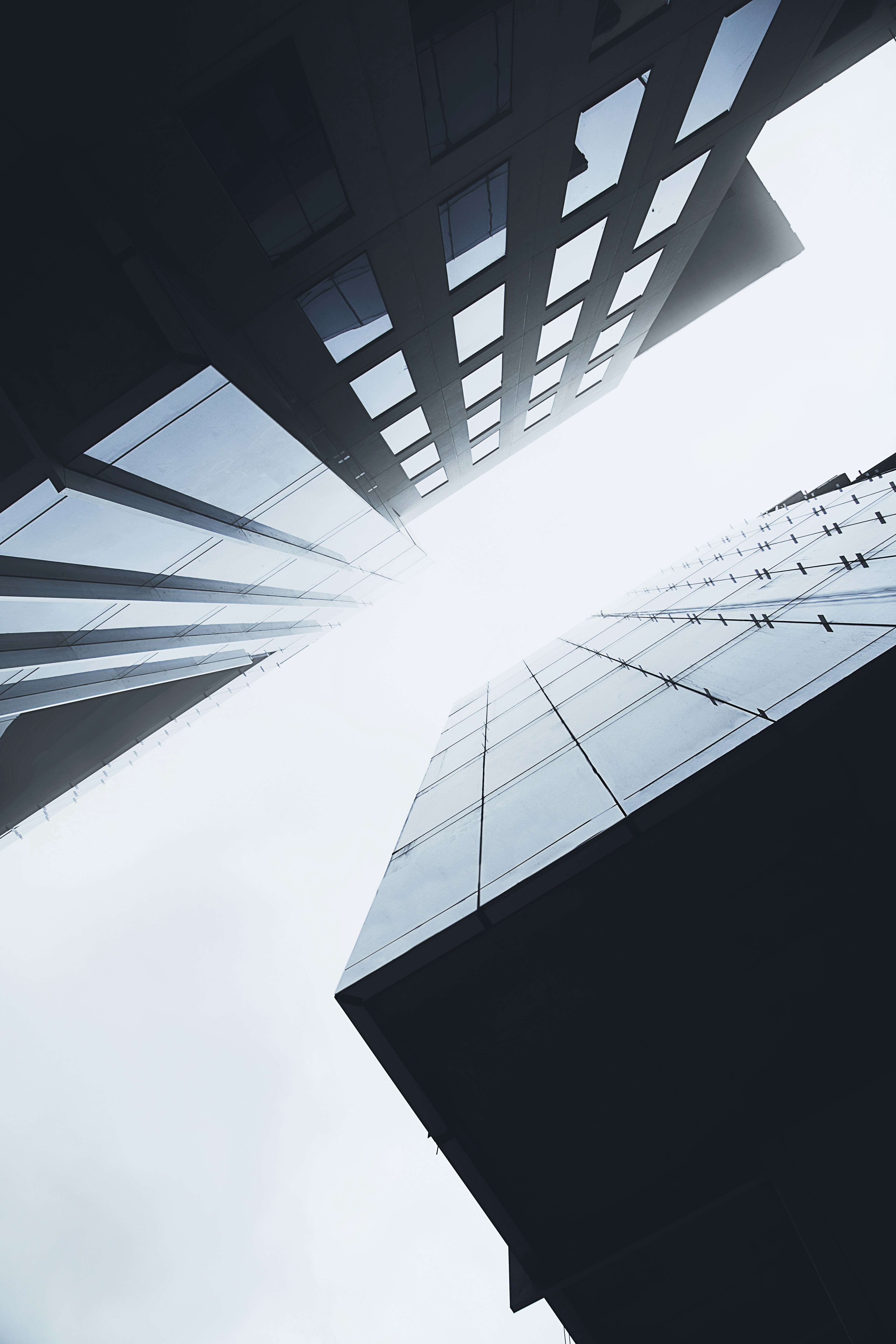 Quadra Towers | low angle photography of high rise building