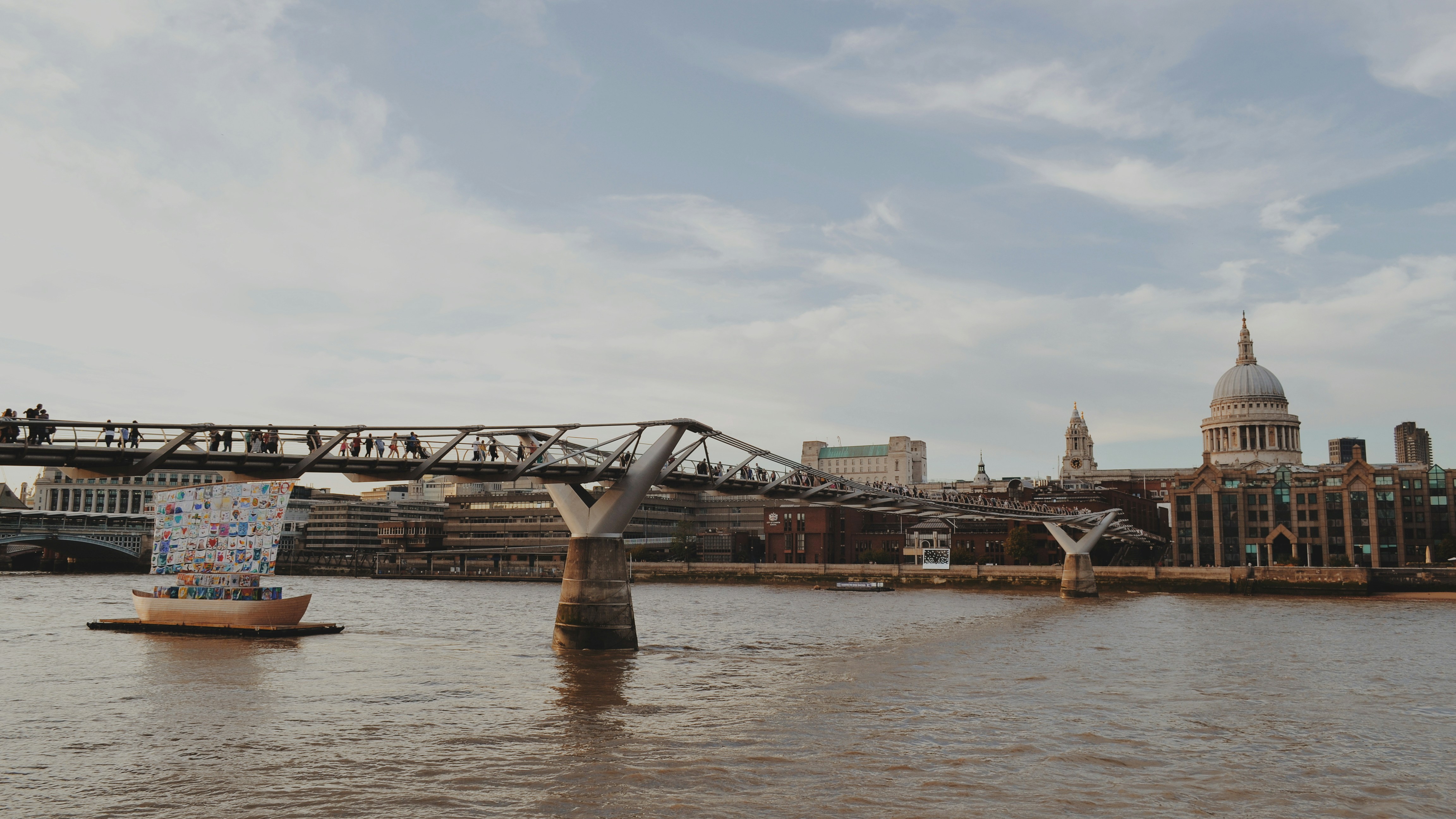 Brown and white bridge over river during daytime photo – Free Building ...
