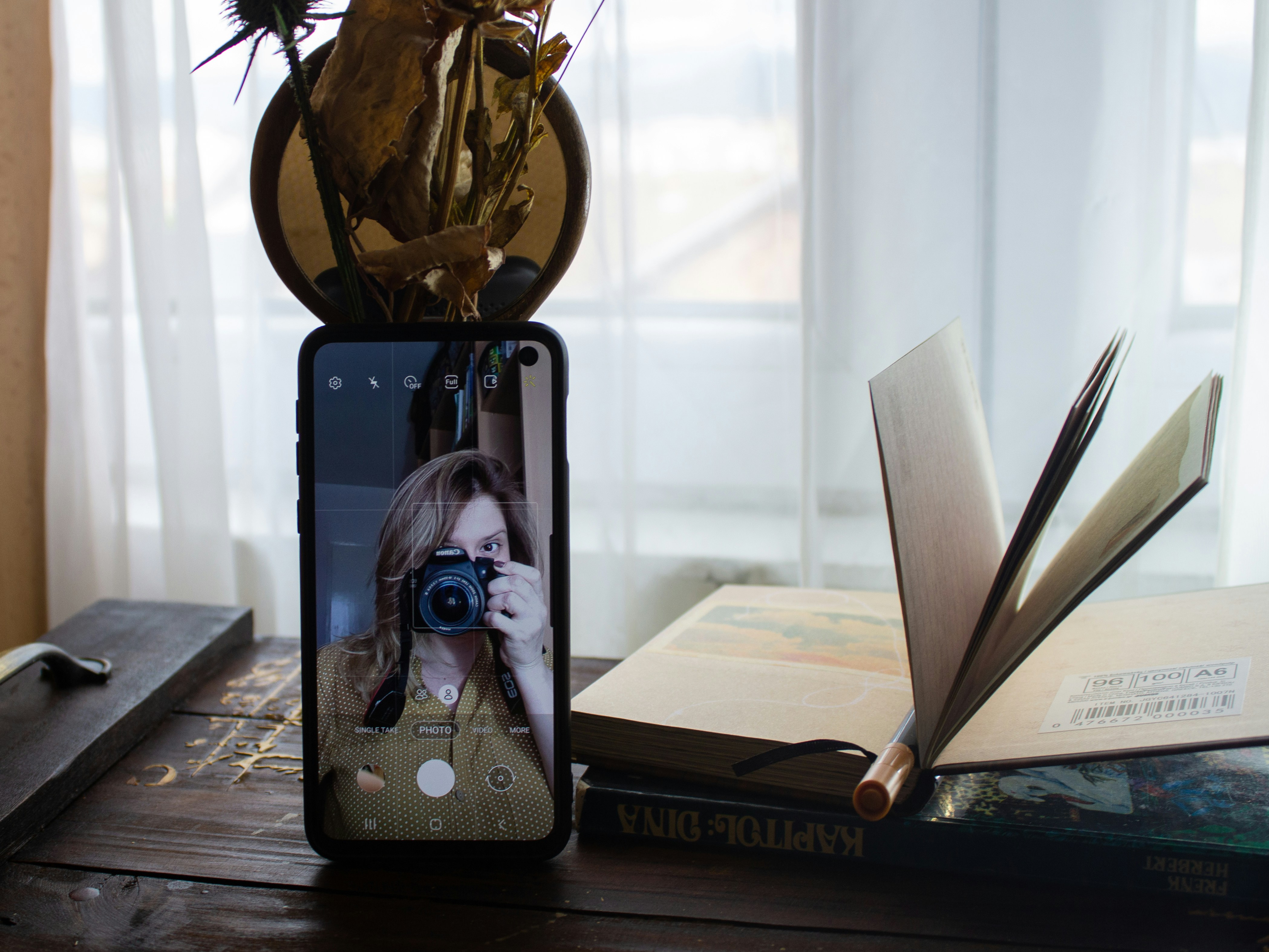 Reflections of Creativity: A Moment Captured
