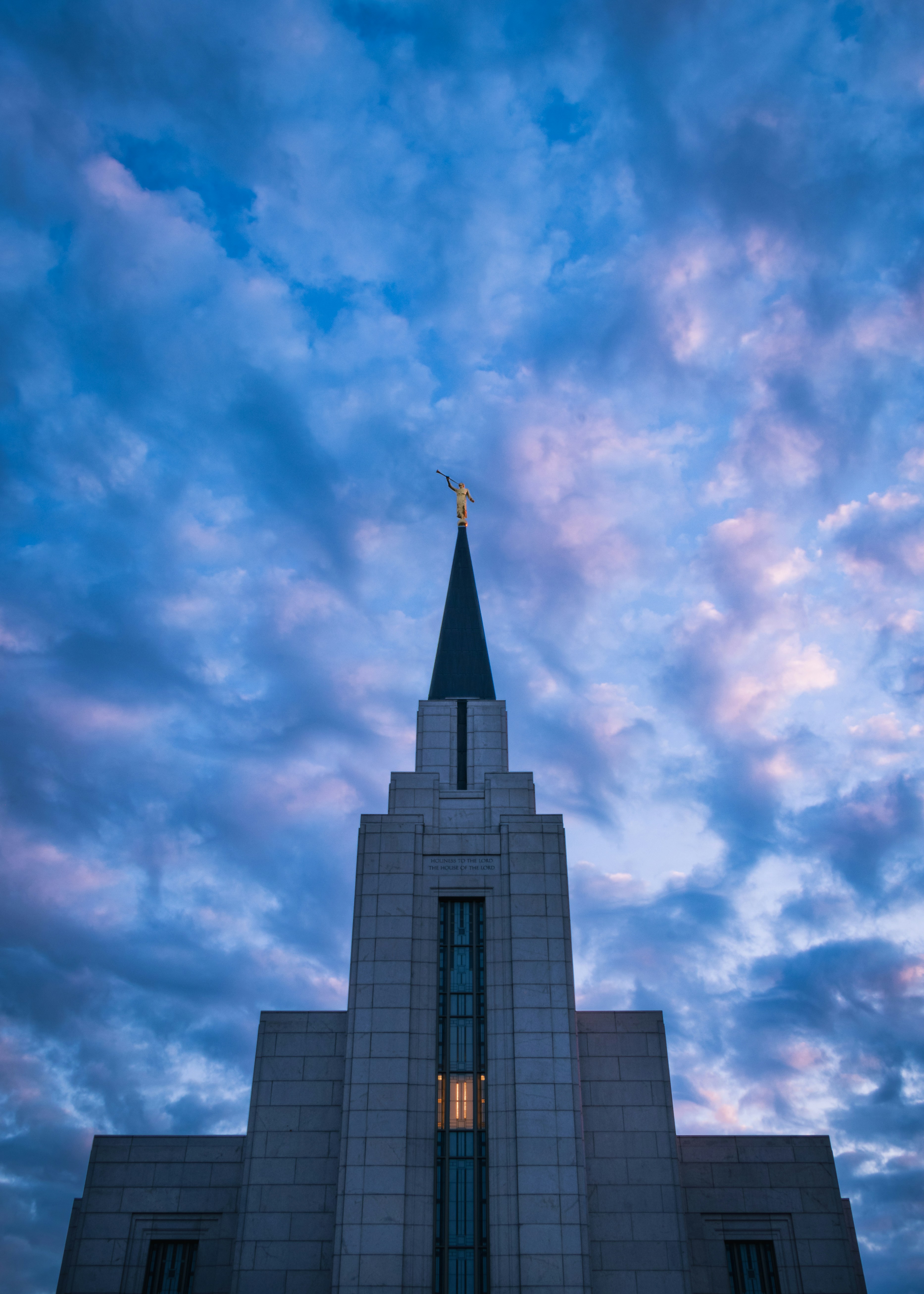 Spire against the Sky: A Tower Reaching for the Golden Crown