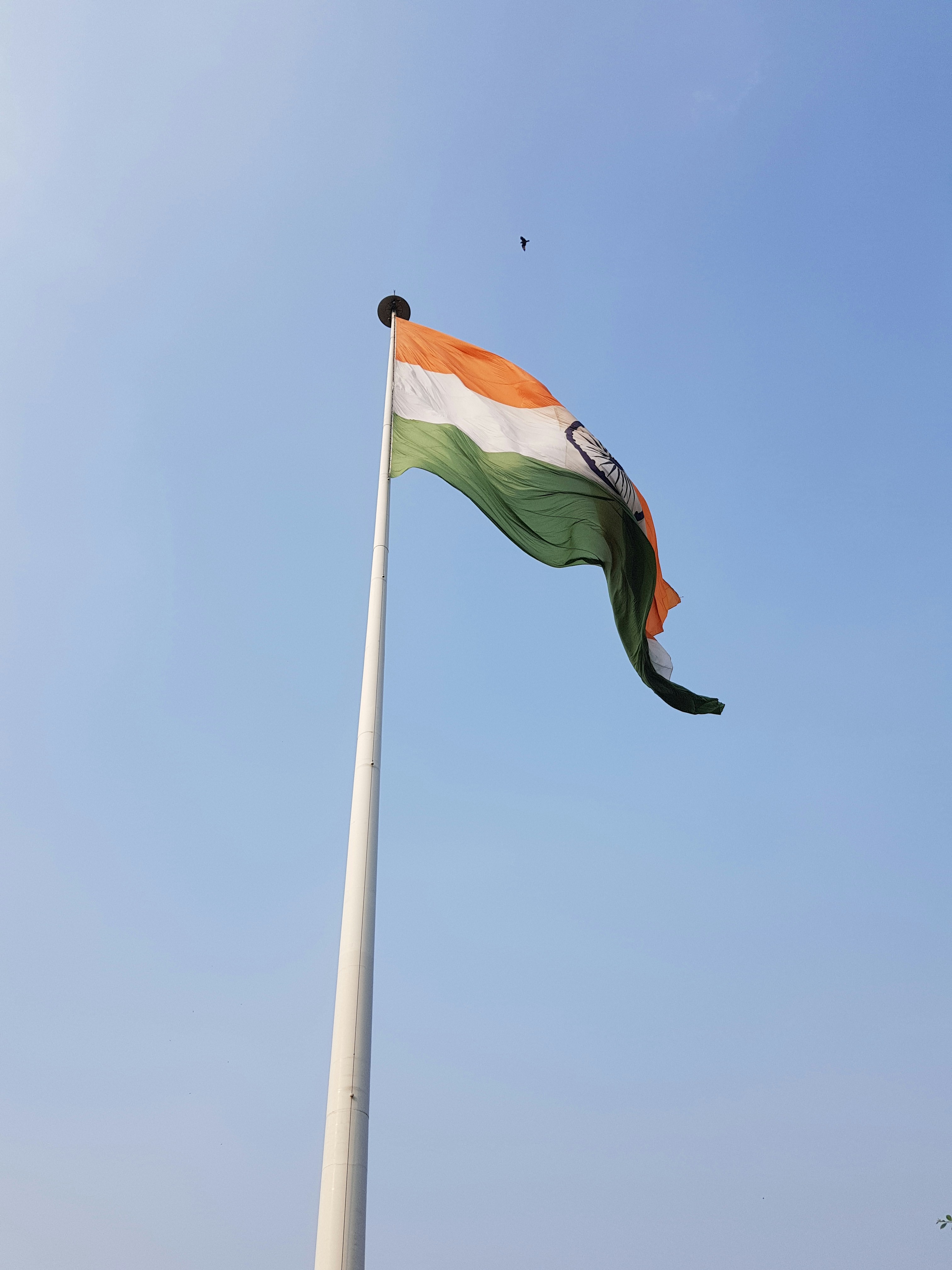 Drapeau vert, blanc et rouge photo – Photo New Delhi Gratuite sur Unsplash
