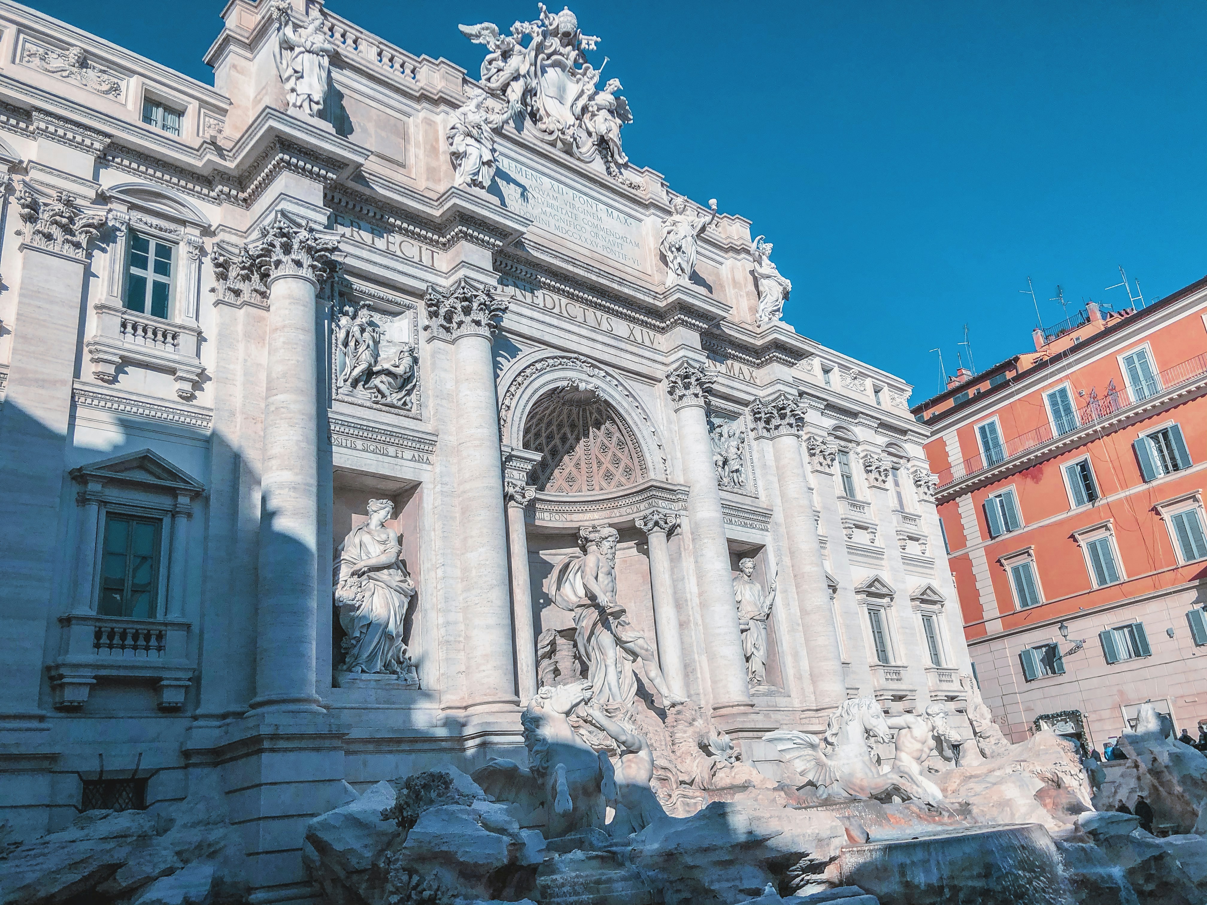 Whispers of Water and Stone: The Trevi Fountain's Grandeur