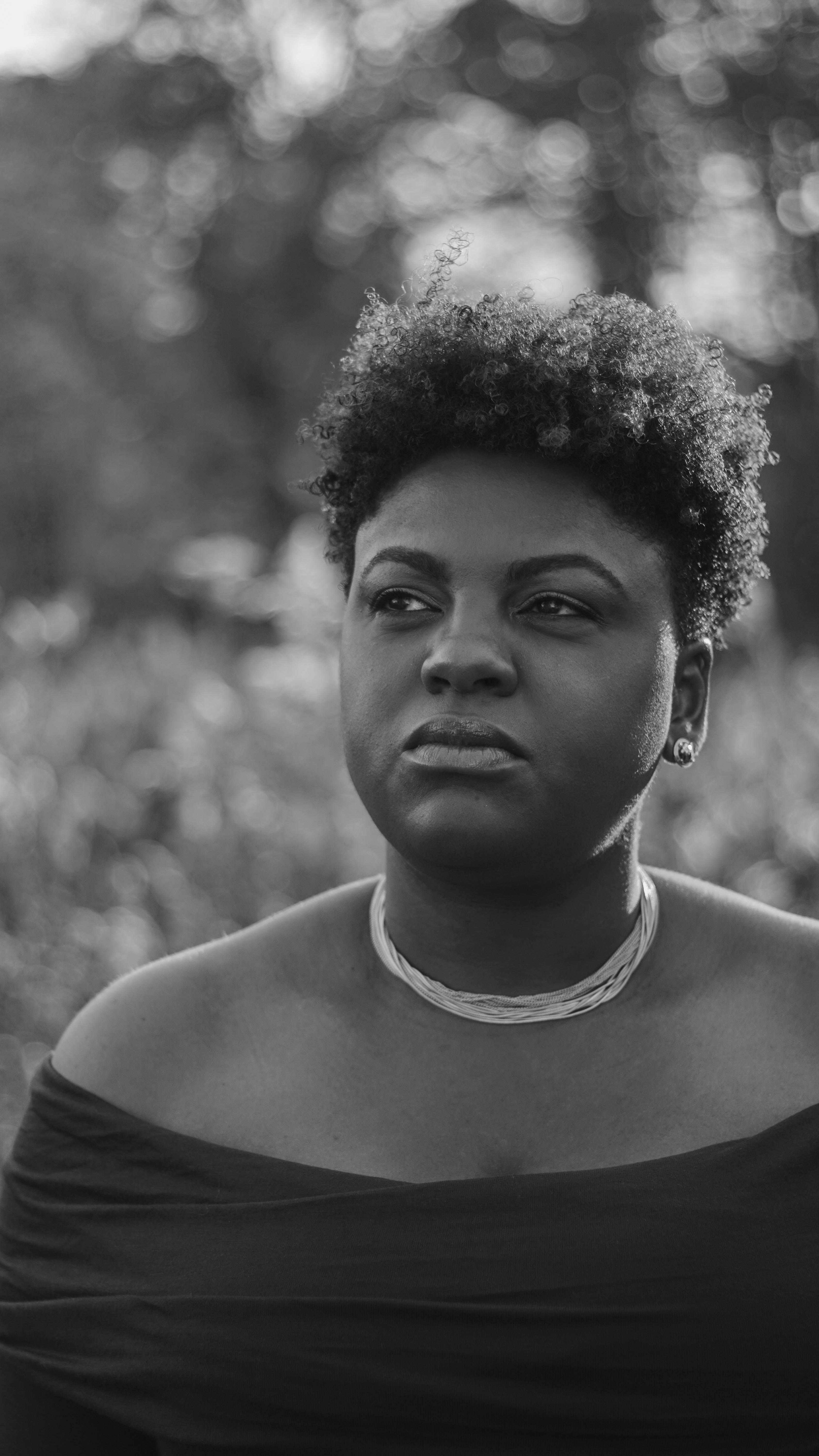 Grayscale photo of man in tank top photo – Free Black lady Image on ...