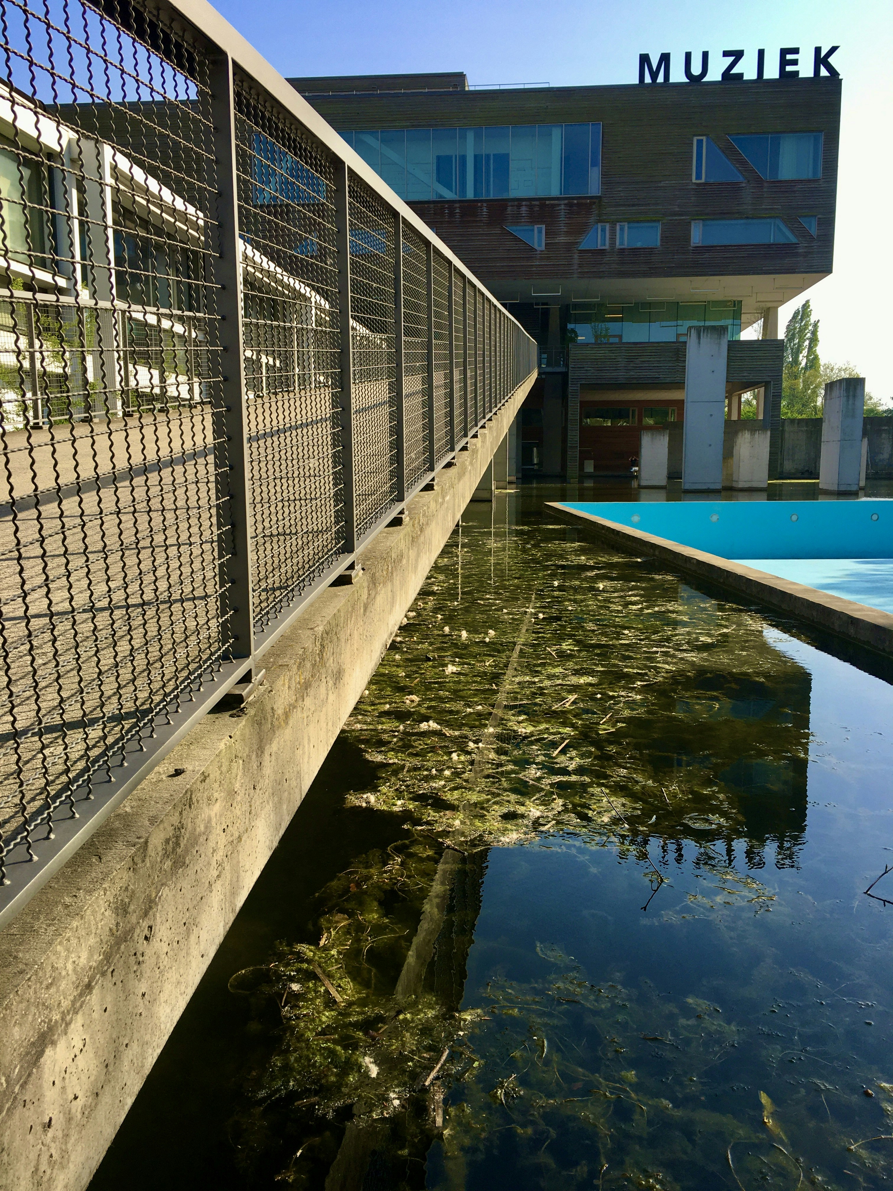 Railing Toward Muziek: Echoes of Water and Glass