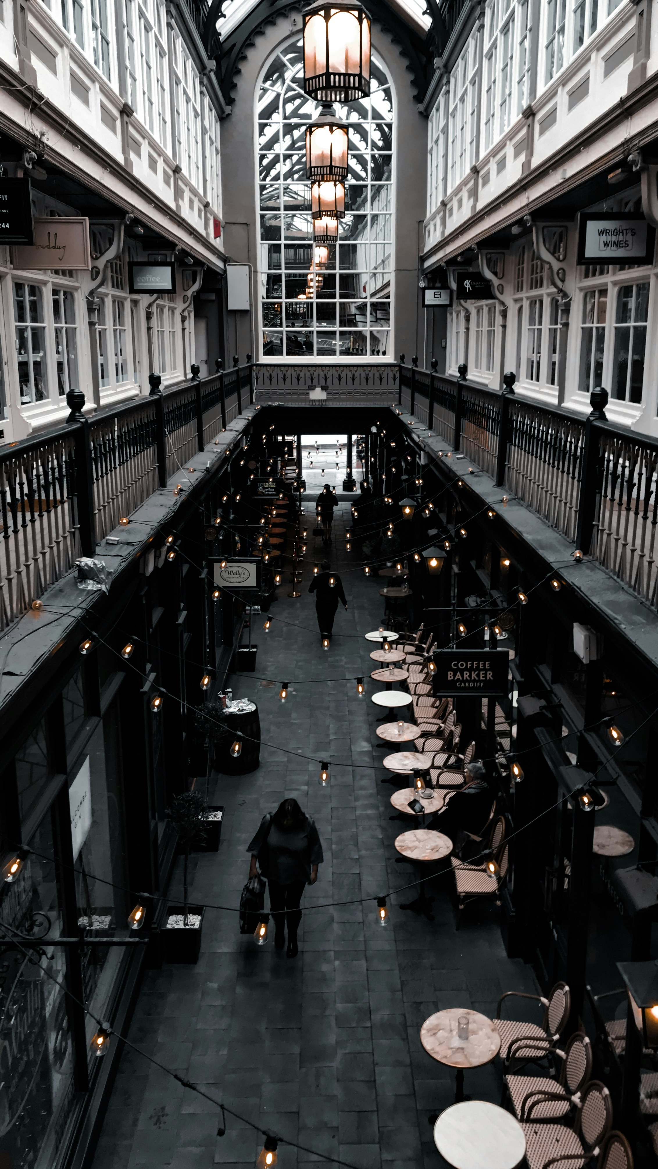 Echoes of Elegance in a Historic Arcade
