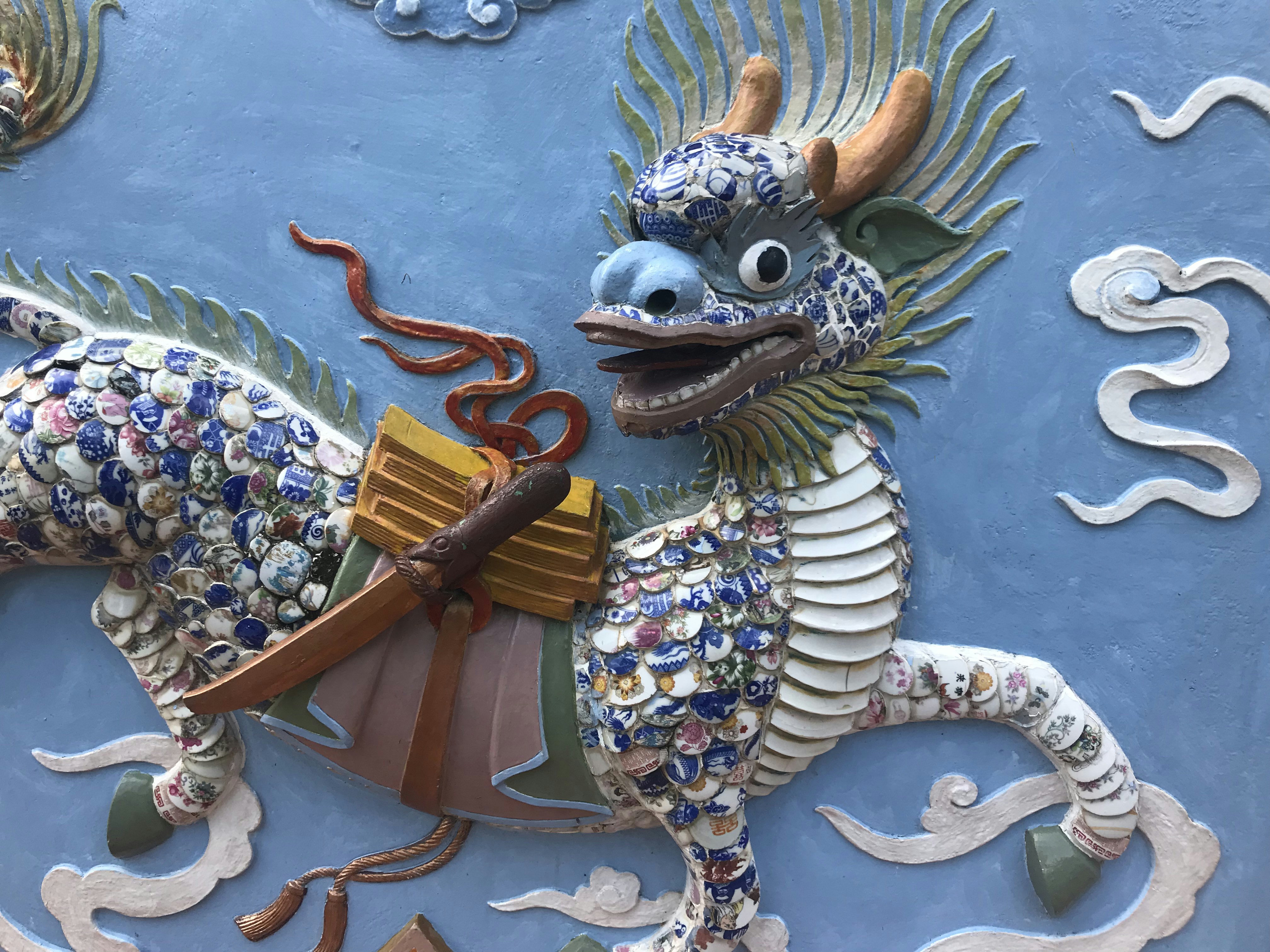 Ceramic Dragon Dance