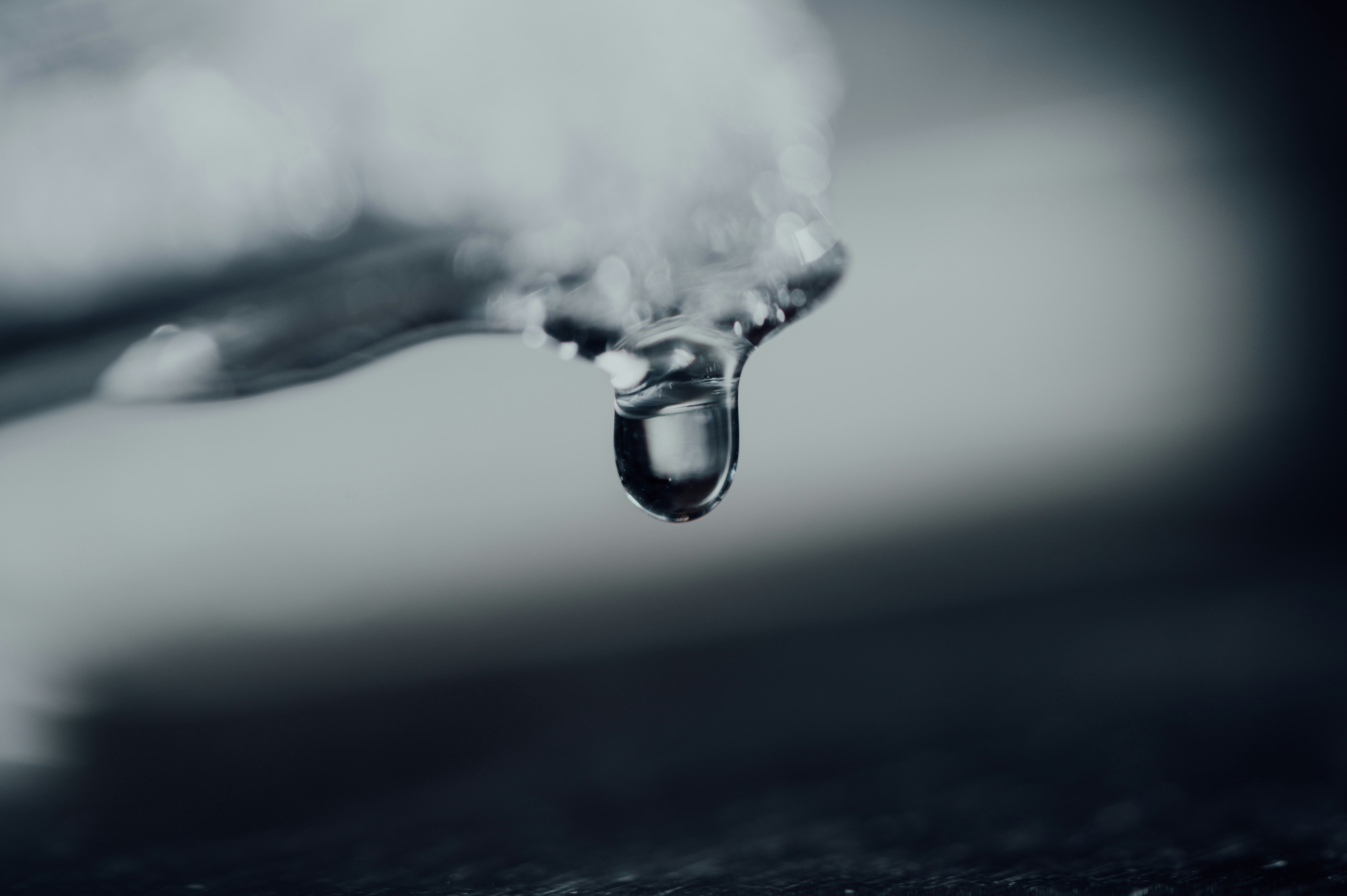 Water drop in grayscale photography photo – Free Grey Image on Unsplash