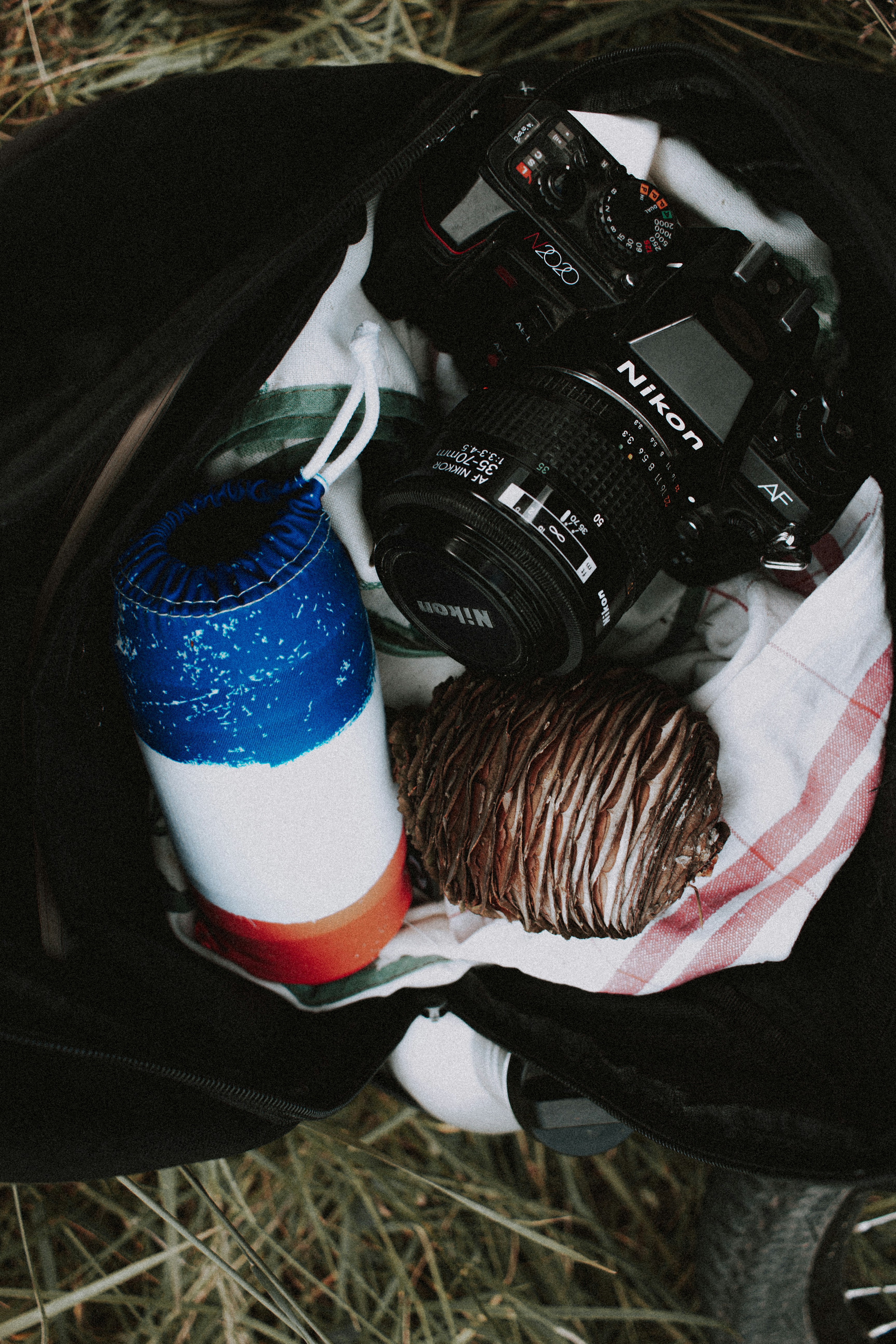 Inside the Bag: A Hidden Nikon and Essentials
