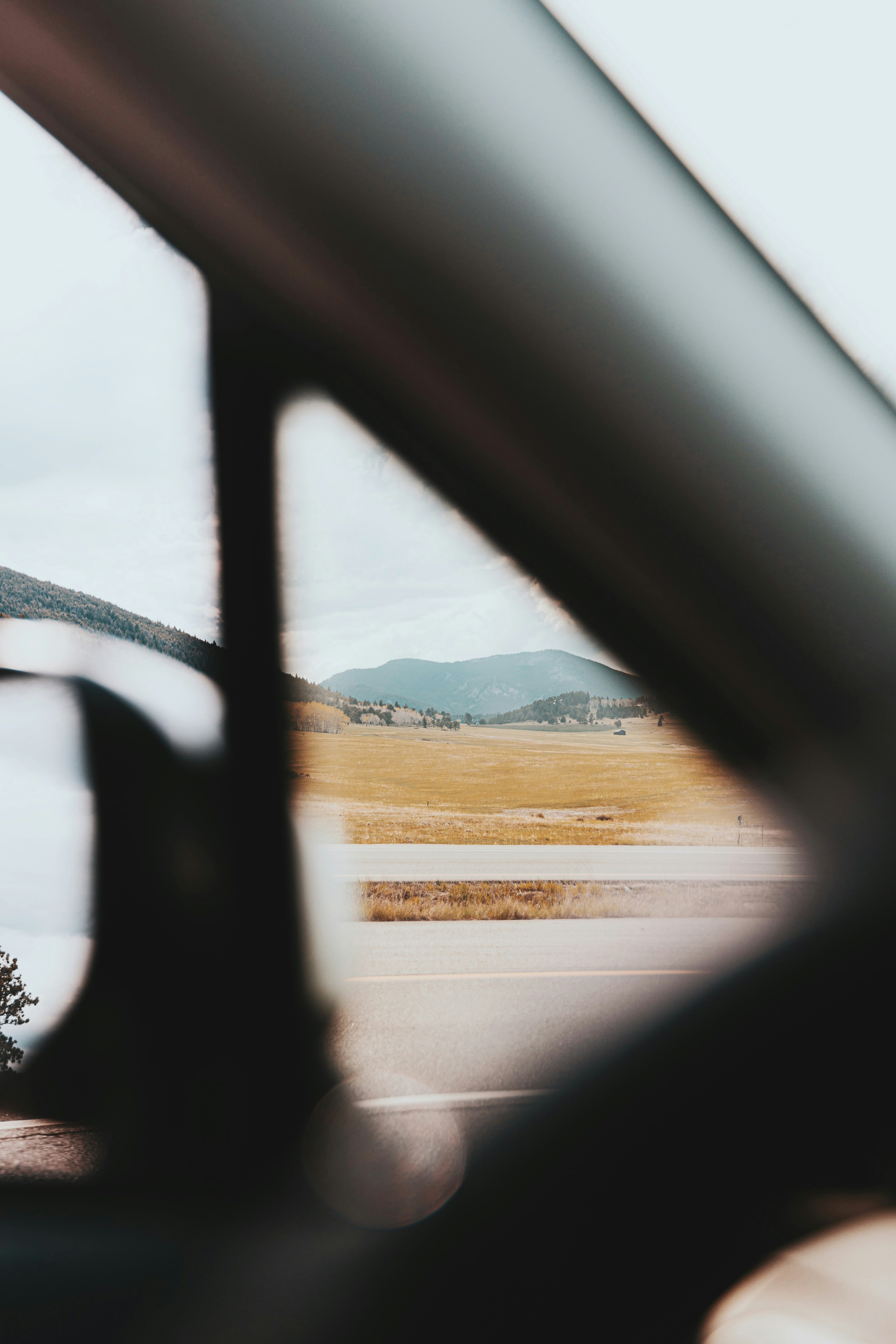 Car window view of a road during daytime photo – Free Outdoors Image on ...