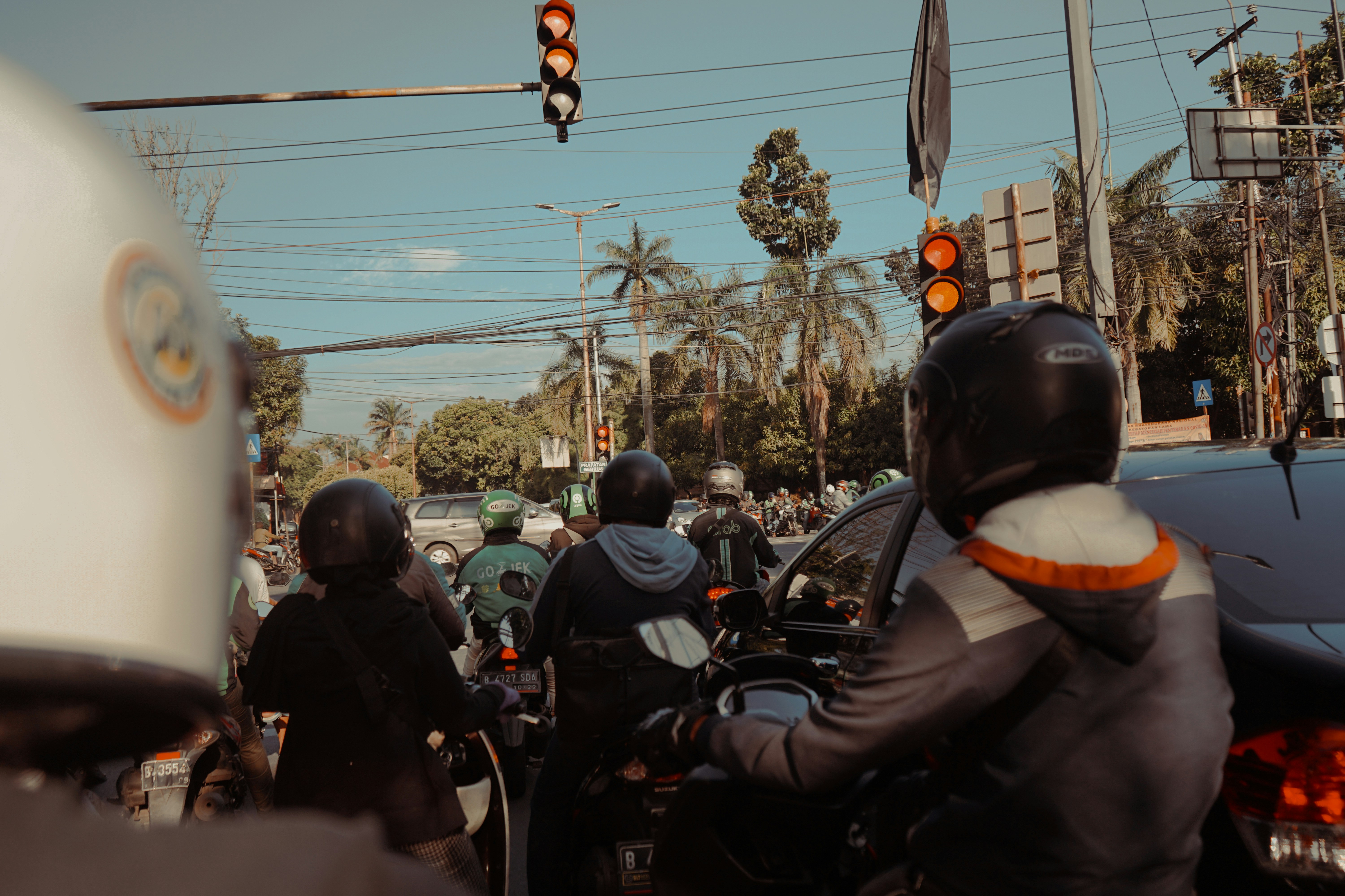 People riding motorcycle on road during daytime photo – Free Jakarta ...