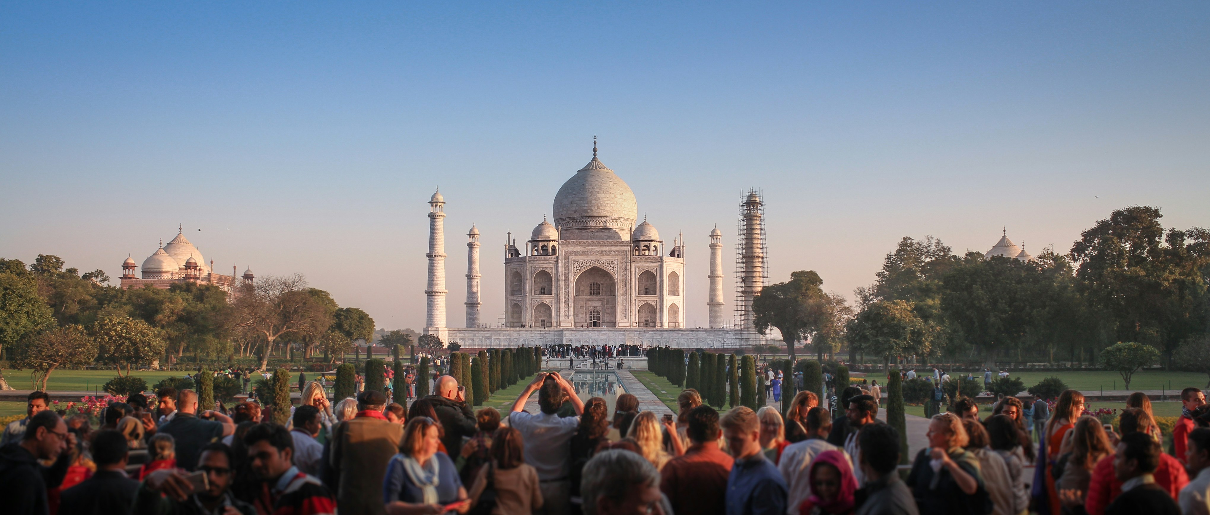 Morning Gathering at the Majestic Mausoleum