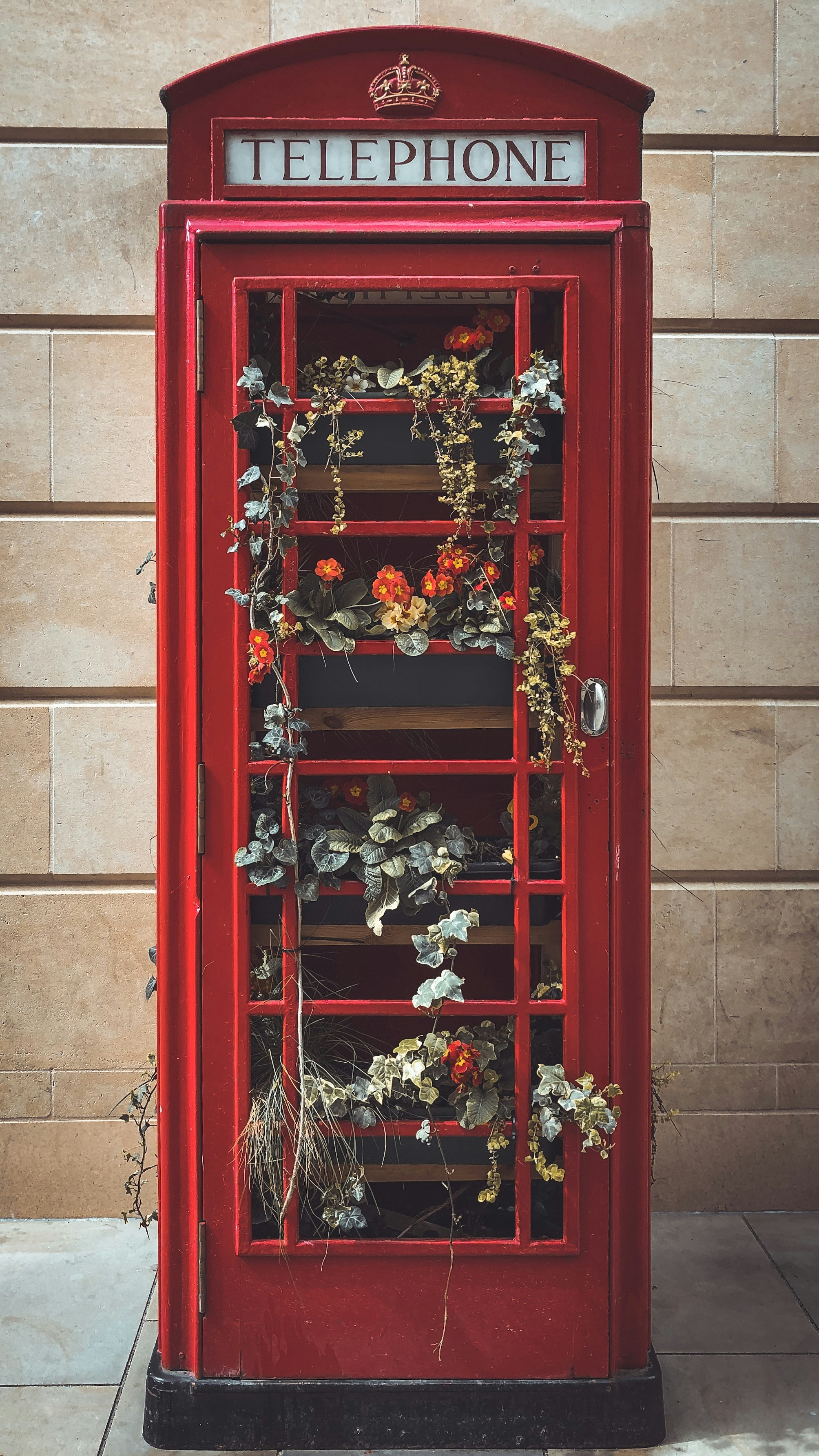 Red Telephone Box. Spring 2019